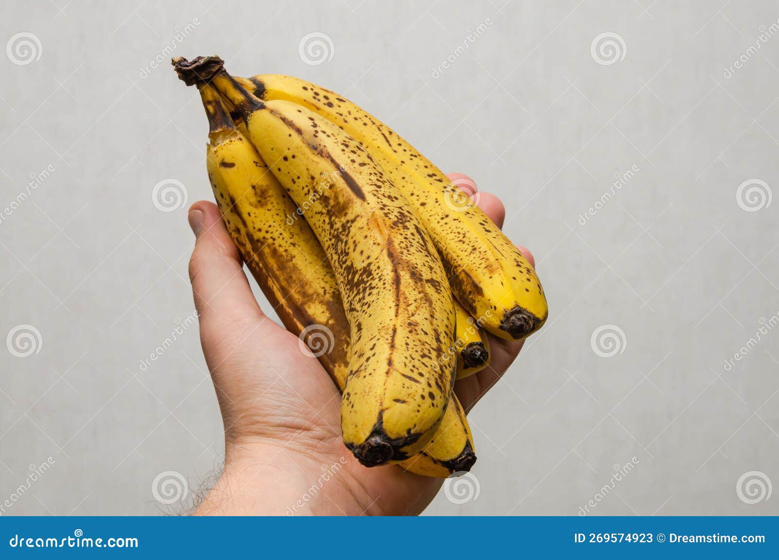 Spoiled Blackened and Stained Bananas Stock Image - Image of fruity ...