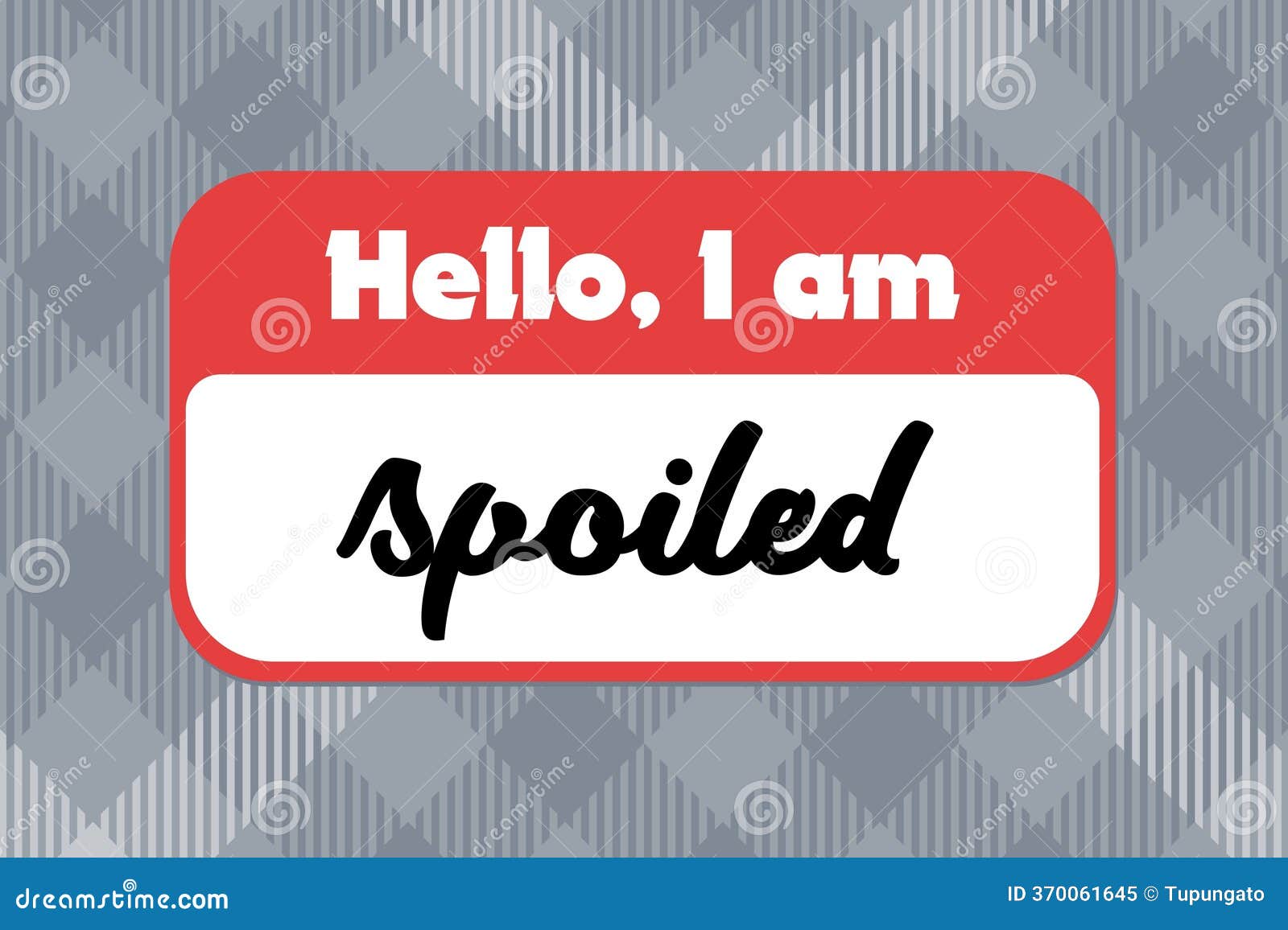 Spoiled Kid Concept. Parents Characters Admire With Child In Golden ...