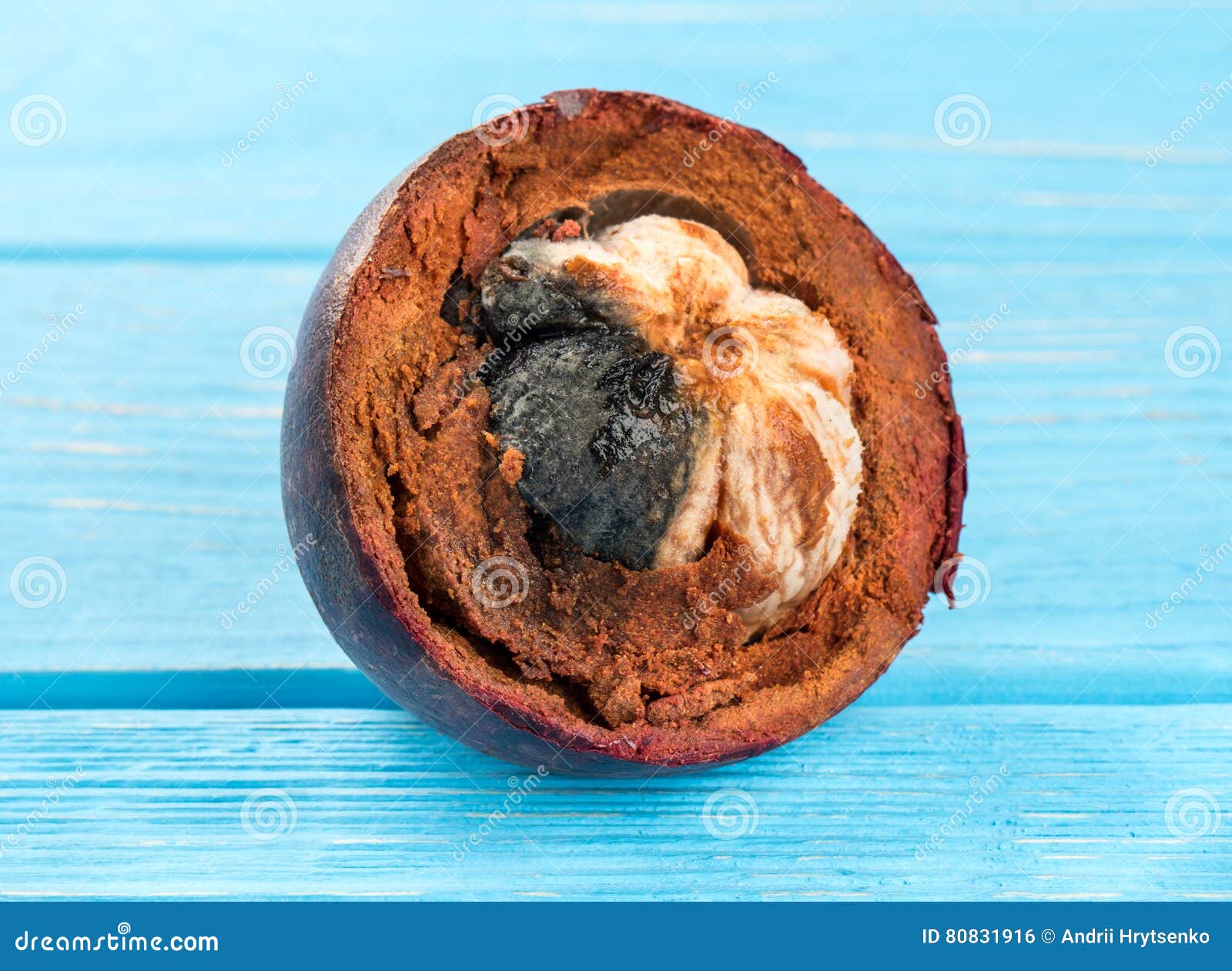 Spoiled fruit mangosteen stock photo. Image of eating - 80831916