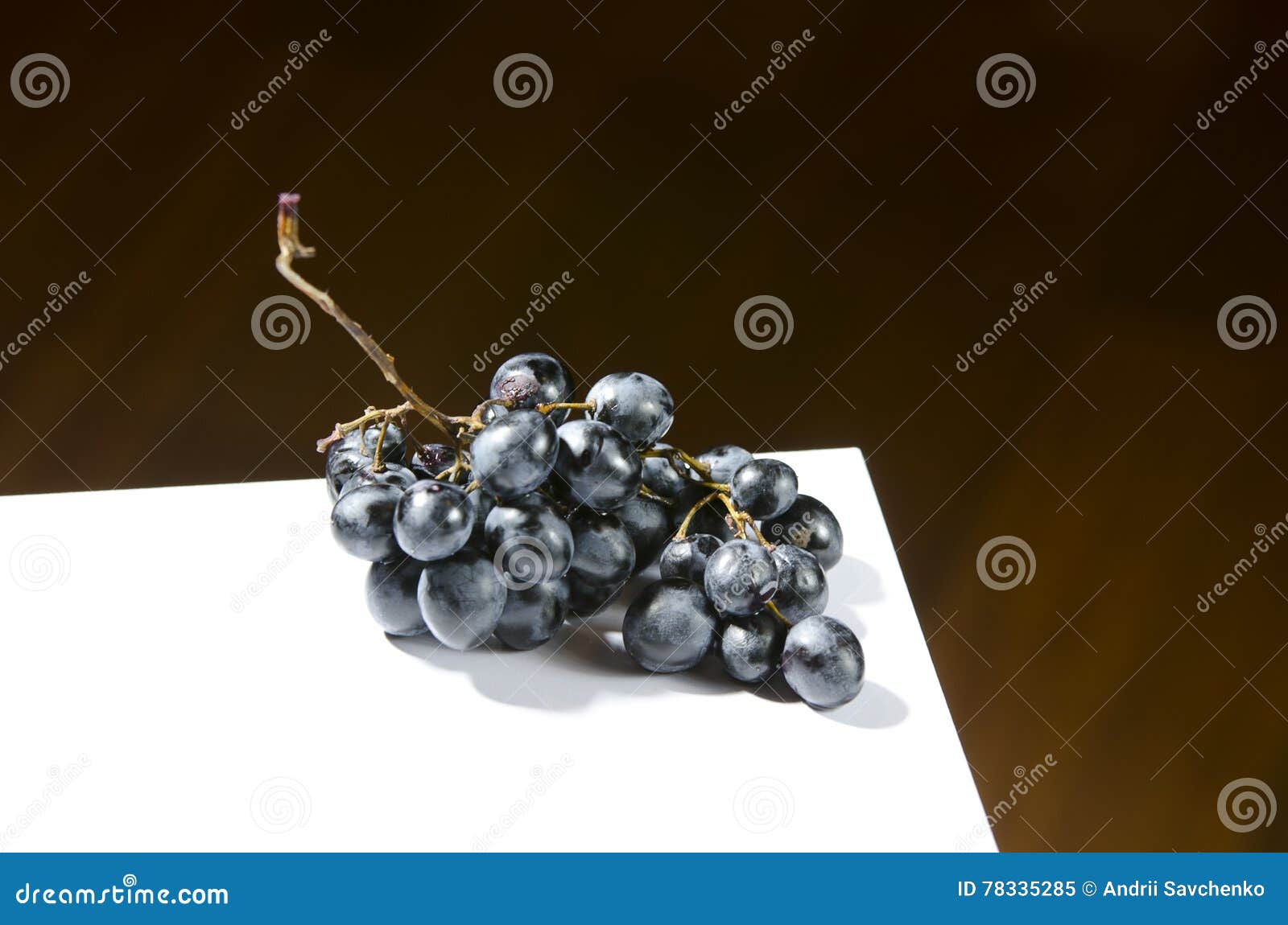 Spoiled grapes on table stock image. Image of eaten, closeup - 78335285