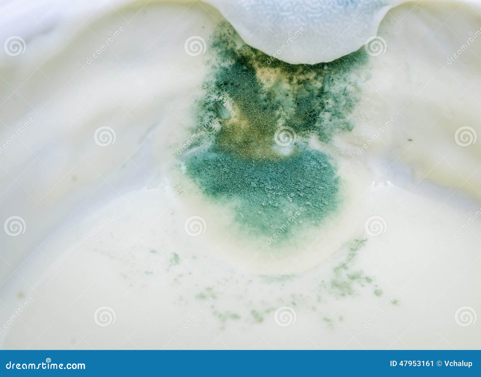 Spoiled mouldy cream stock image. Image of fusty, cream - 47953161