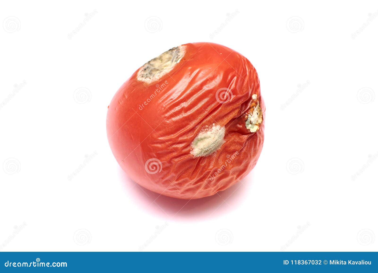 Spoiled Tomatoes on an Isolated Stock Photo - Image of ripe, food ...