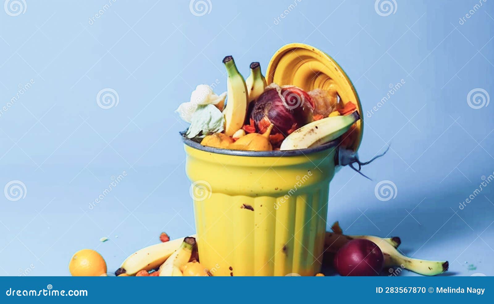 Spoiled Vegetables in Trash Ready for Composting Stock Photo - Image of ...