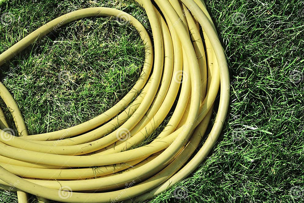 Spoiled water hose stock image. Image of long, nozzle - 17426133