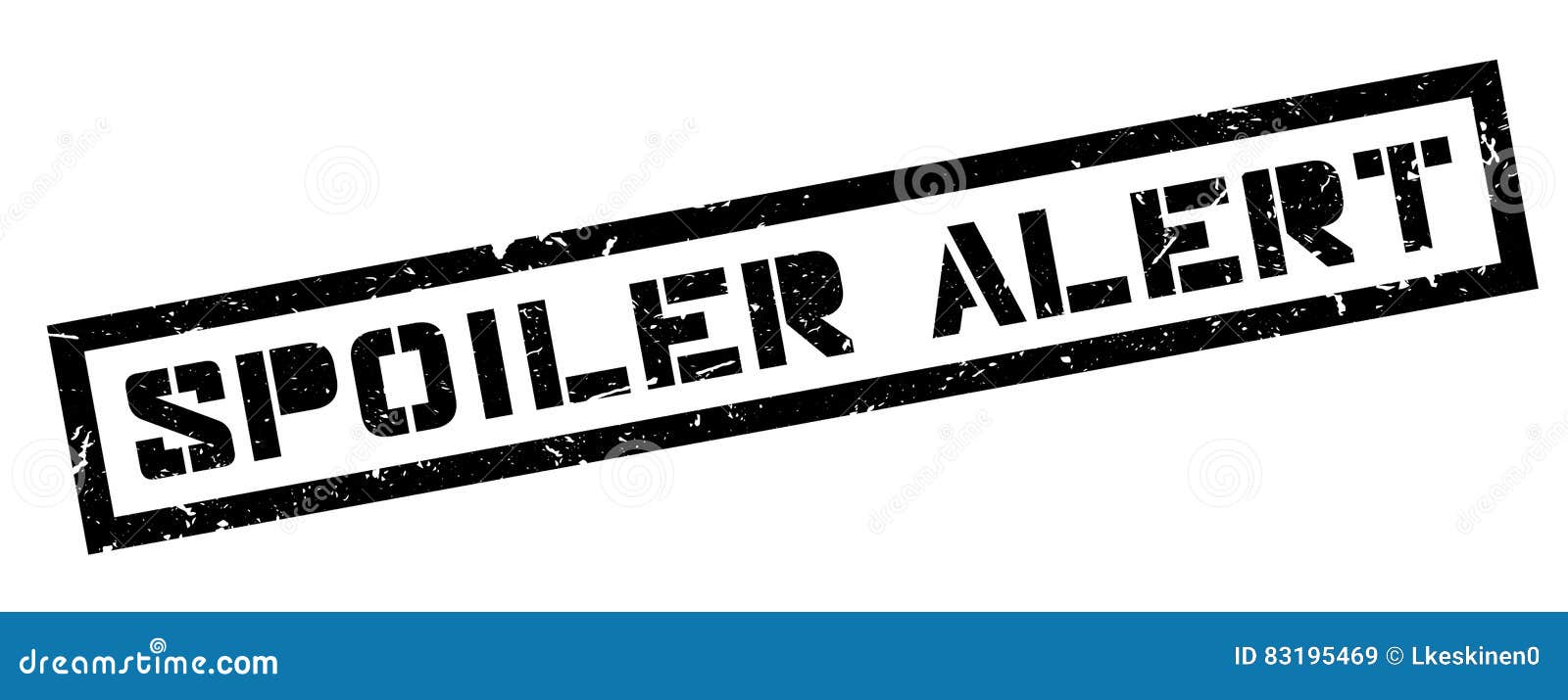 Spoiler Alert rubber stamp stock illustration. Illustration of spoiler ...