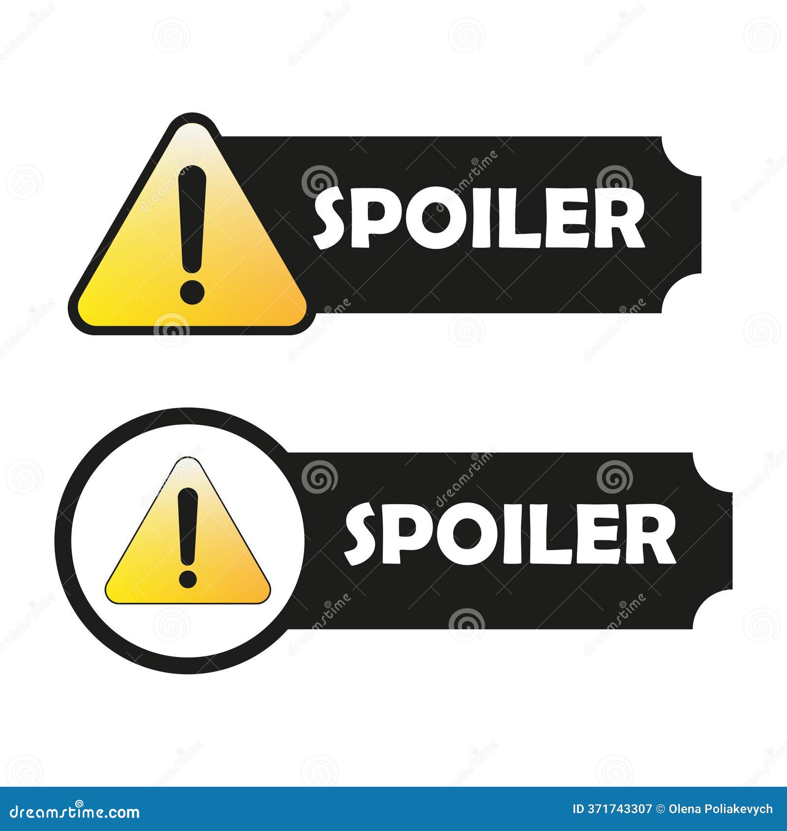Spoiler Alert Red Stamp Text Cartoon Vector | CartoonDealer.com #56287773