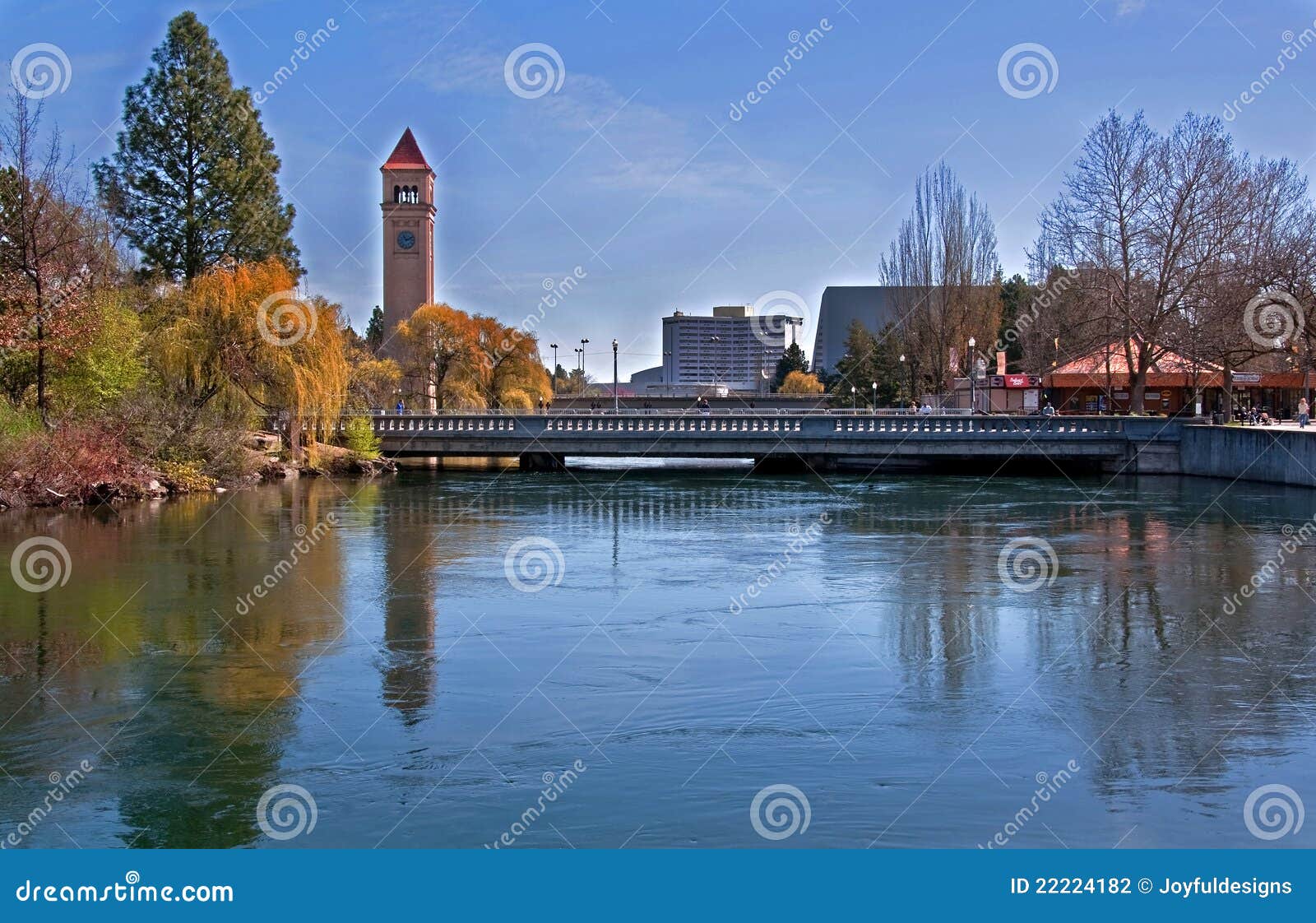 Spokane, Wa - Riverfront Park in Early Spring Stock Photo - Image of ...