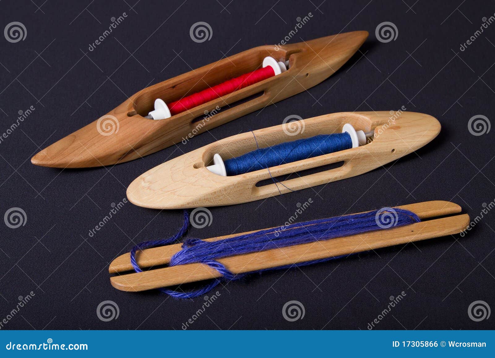 Spole E Bobine Di Tessitura Della Mano Fotografia Stock - Immagine di ...