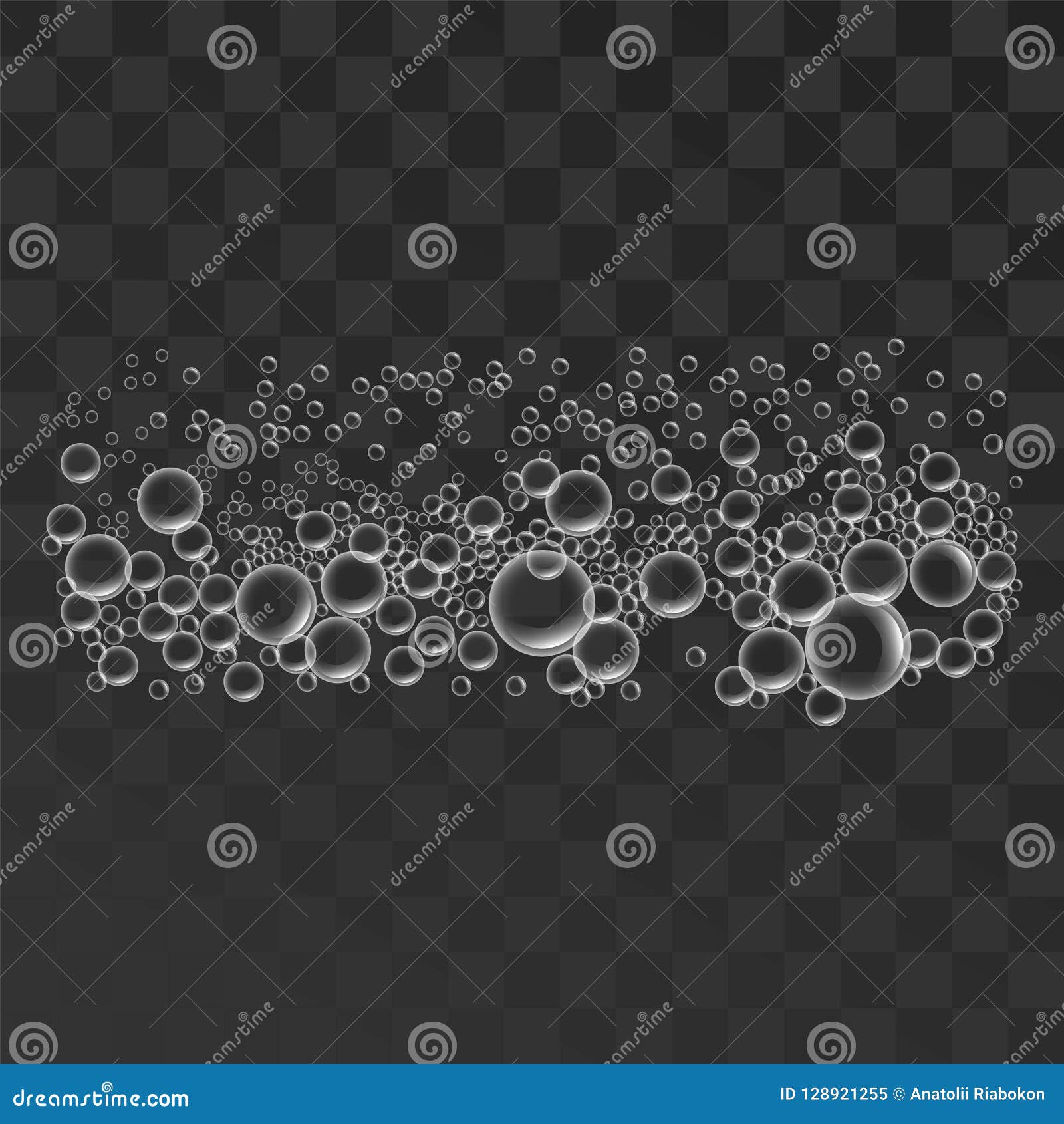 Sponge Bubbles Icon, Realistic Style Stock Vector - Illustration of ...