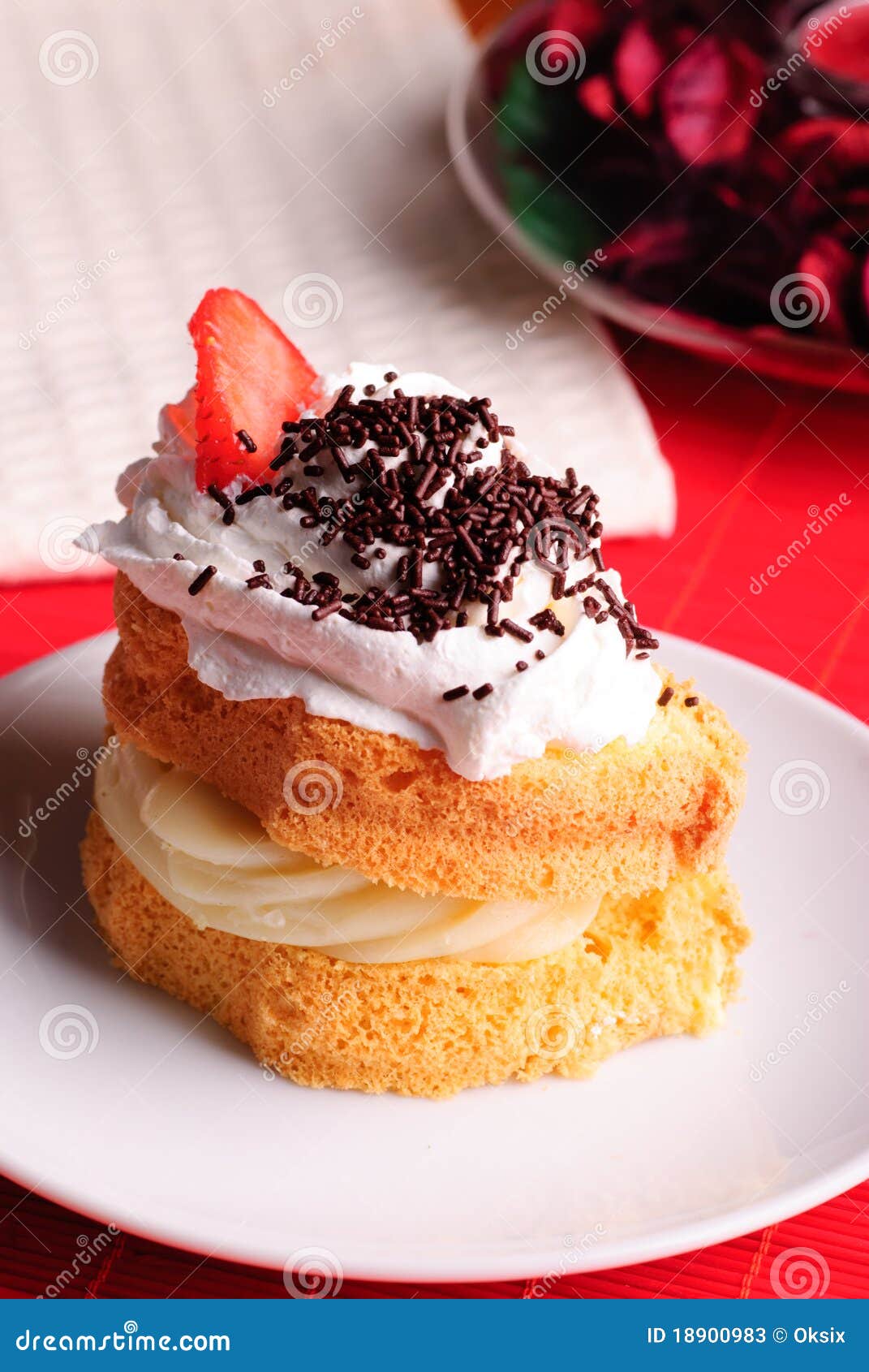 Sponge cake stock image. Image of path, close, biscuit - 18900983