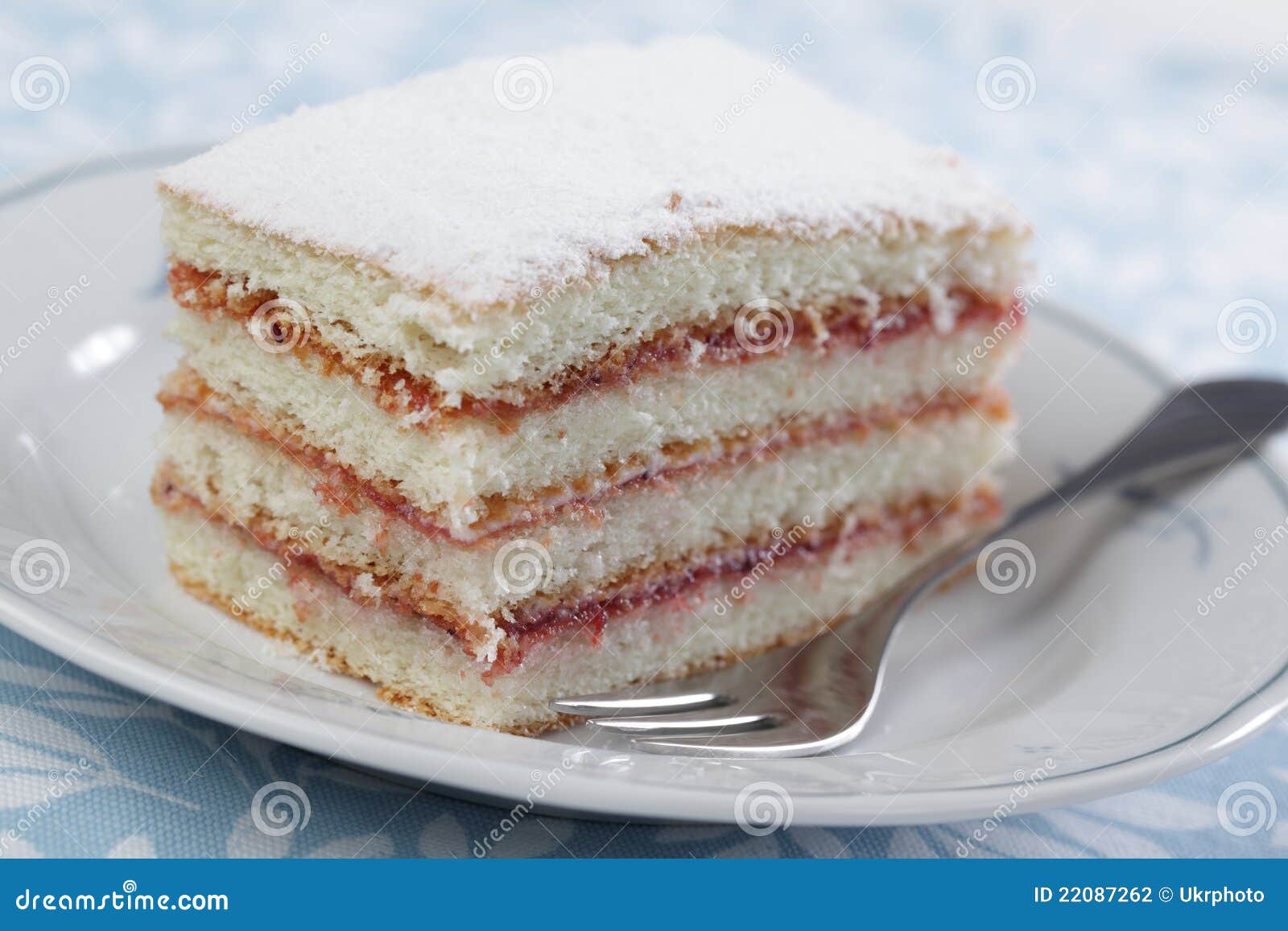 Sponge cake stock photo. Image of sponge, slice, horizontal - 22087262