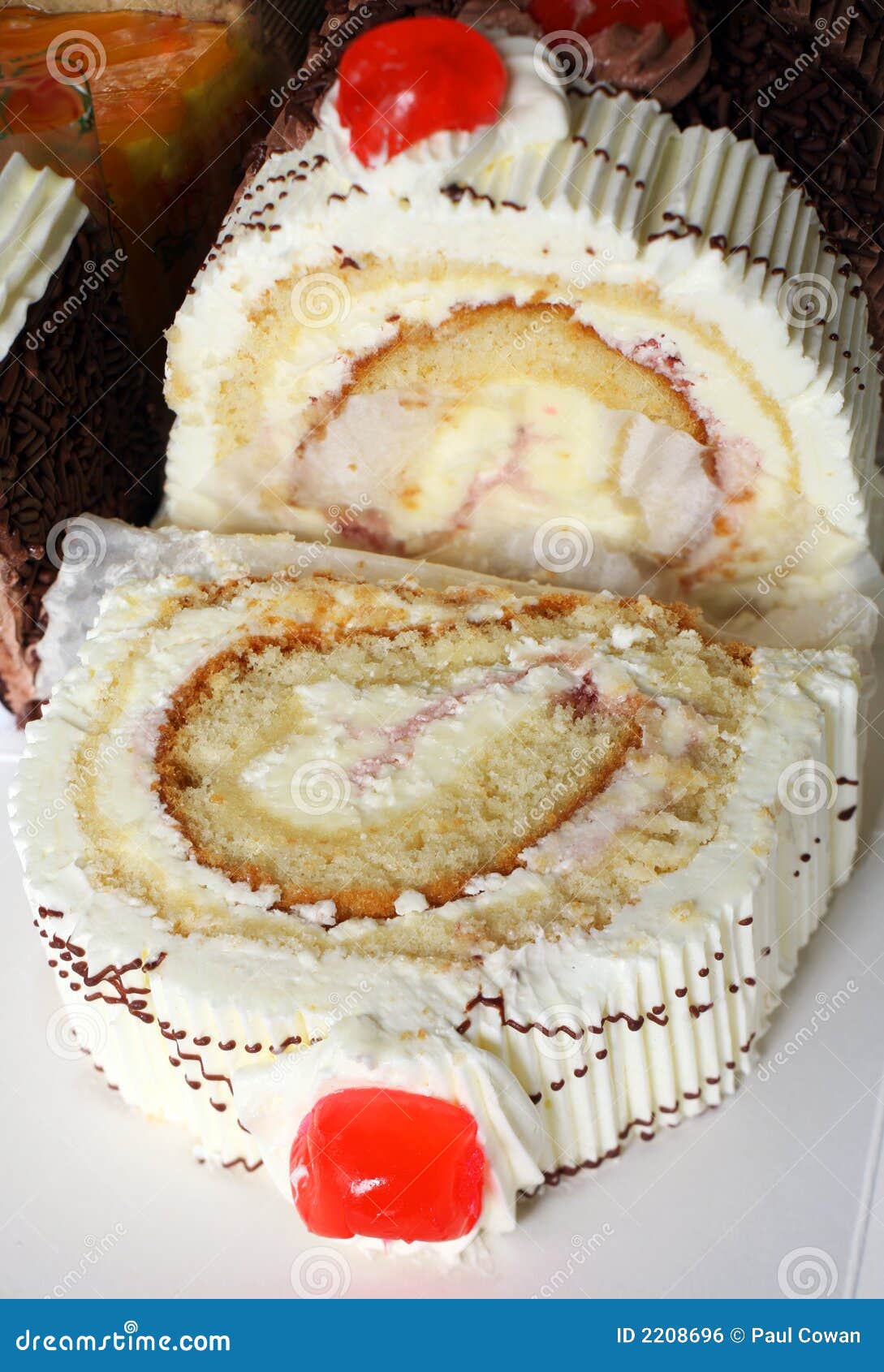 Sponge cake delight stock photo. Image of sweet, shop - 2208696