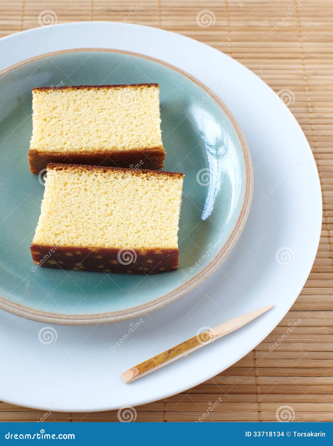 Sponge cake stock photo. Image of coated, pastry, treat - 33718134