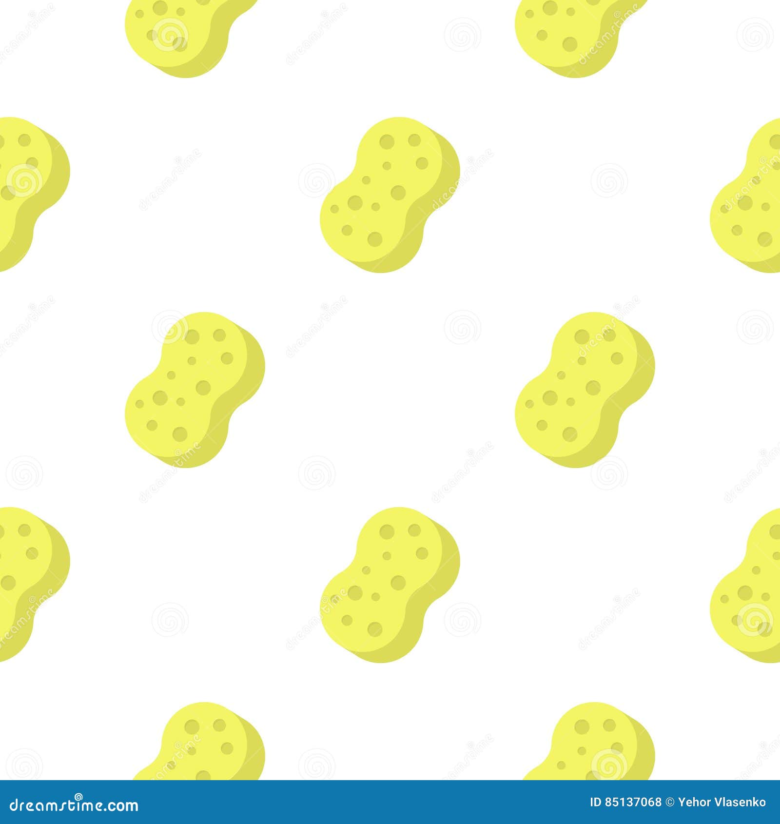 Sponge Cartoon Icon. Illustration for Web and Mobile Design. Stock ...