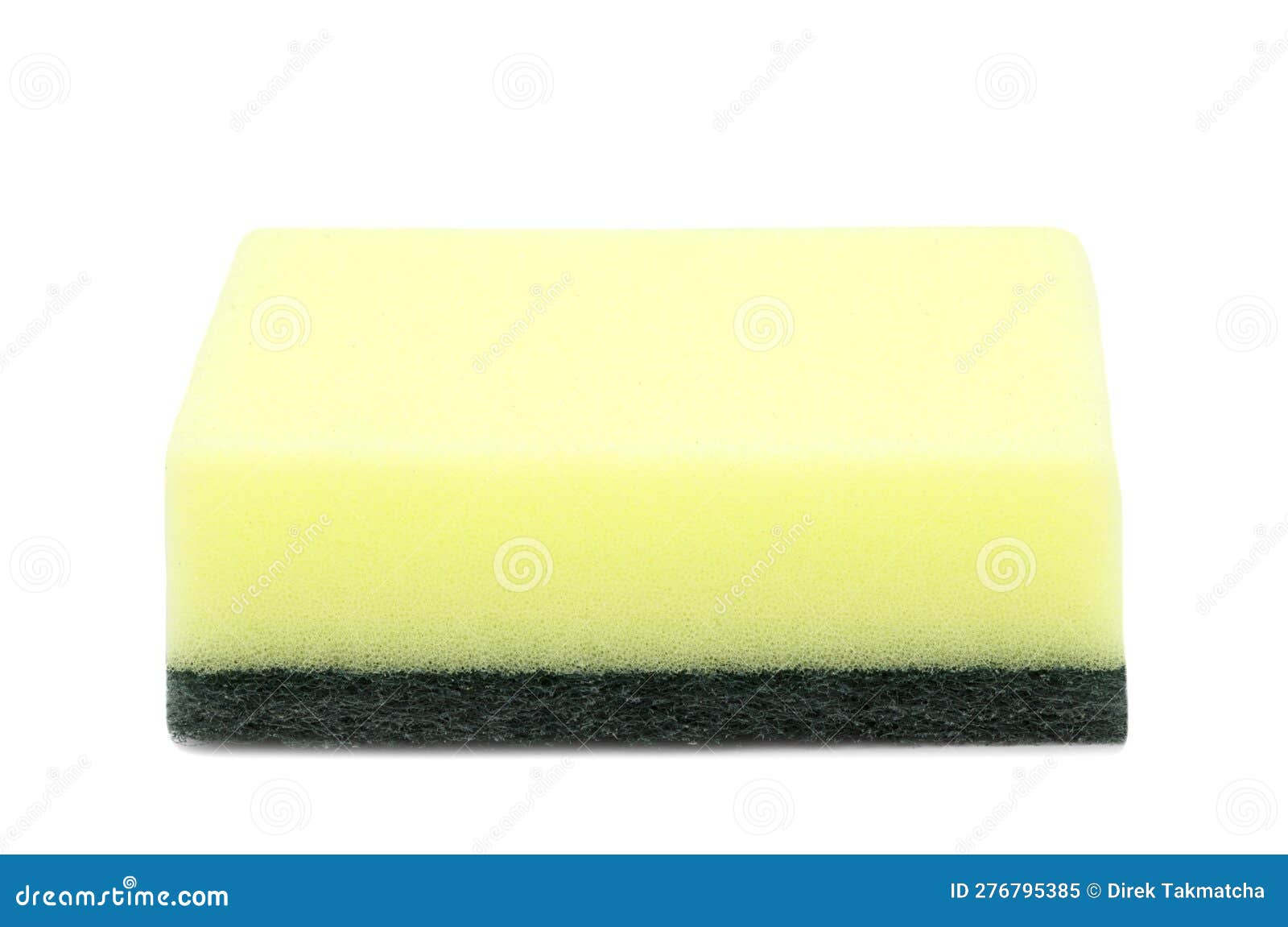 Sponge for Cleaning Isolated Stock Image - Image of green, kitchenware ...