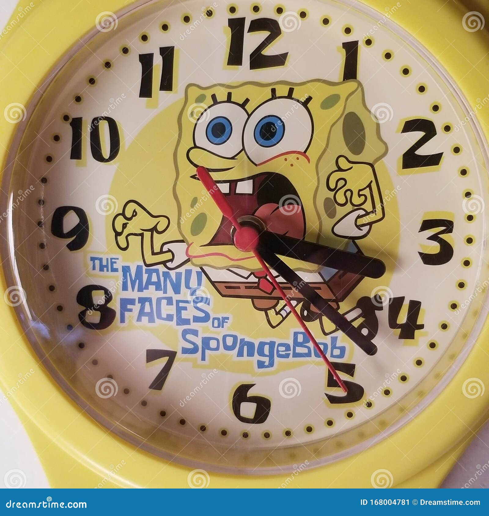 Sponge clock bob editorial photo. Image of yellow, funny - 168004781