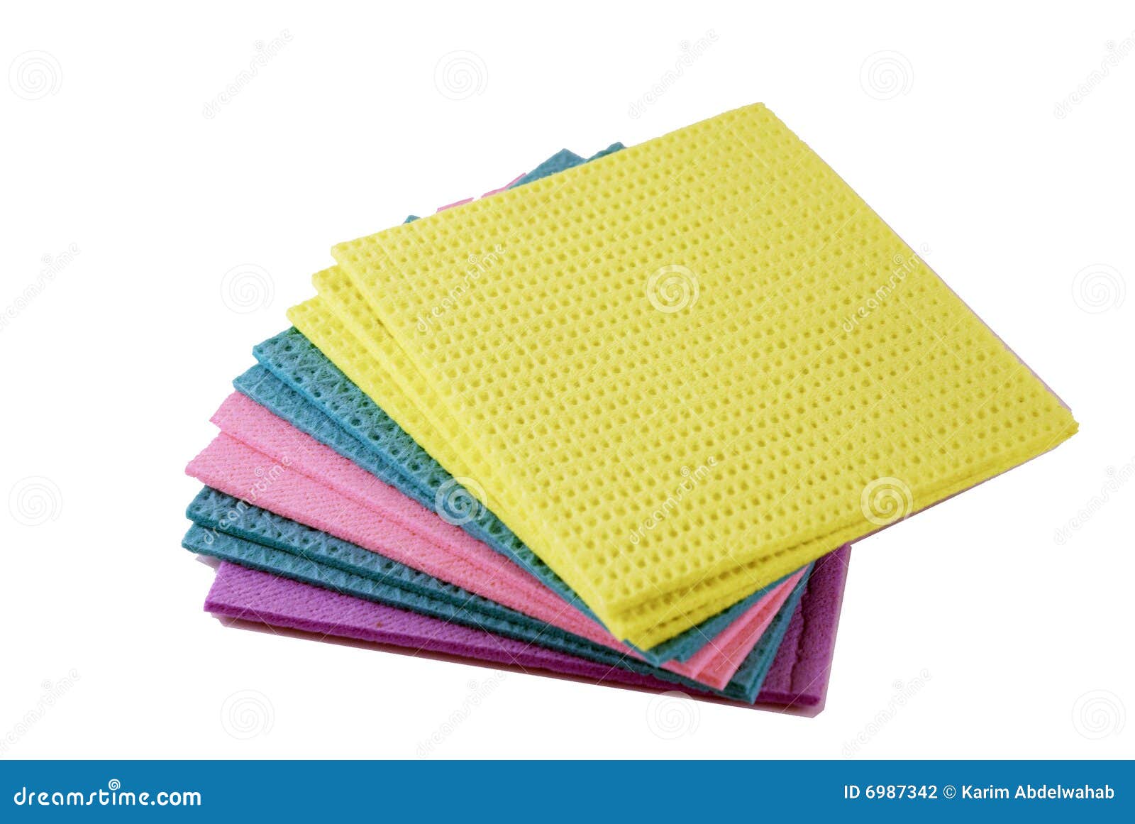 Sponge Cloths stock photo. Image of blue, duster, background - 6987342
