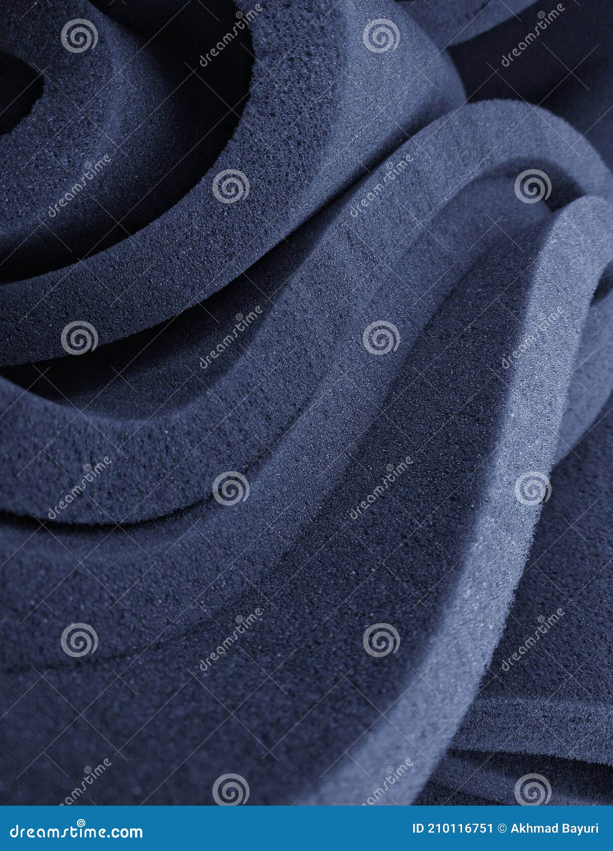 Black foam material bundle stock image. Image of close - 210116751