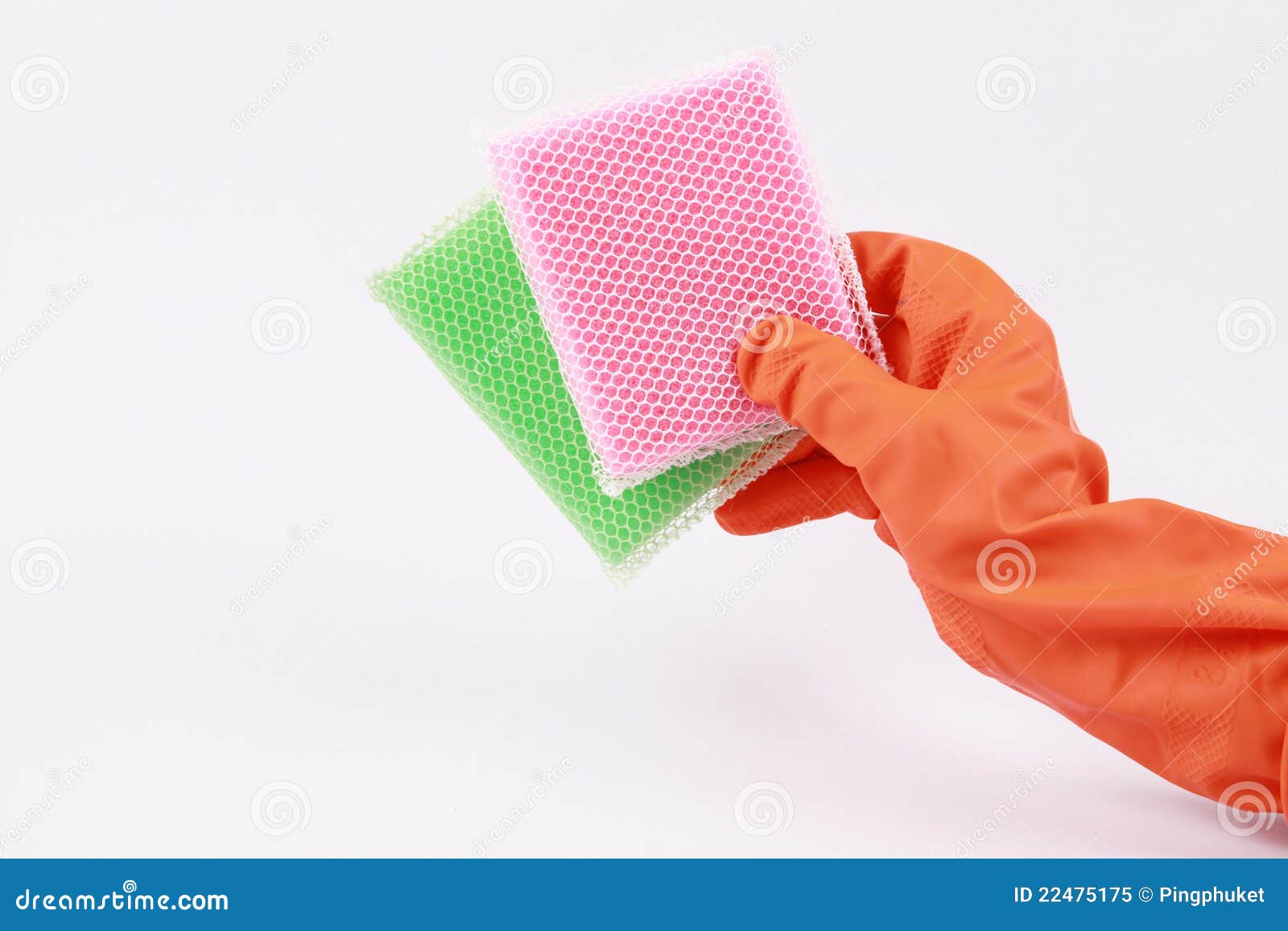 Sponge in hand stock image. Image of handle, home, hygienic - 22475175