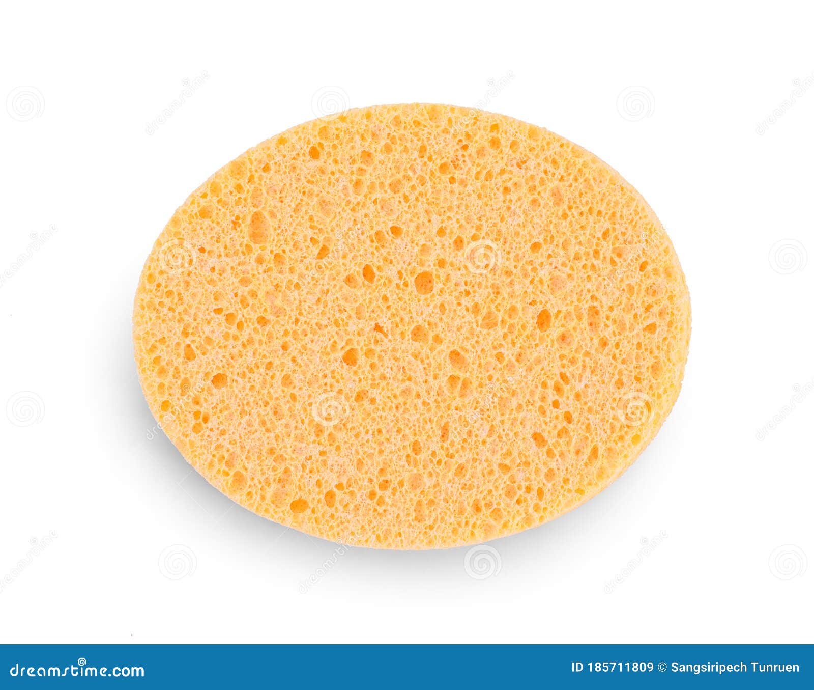 Sponge Isolated on White Background Stock Image - Image of isolated ...