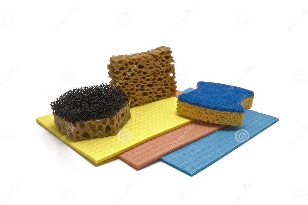 Sponge and rag stock photo. Image of lifestyle, healthy - 11531856