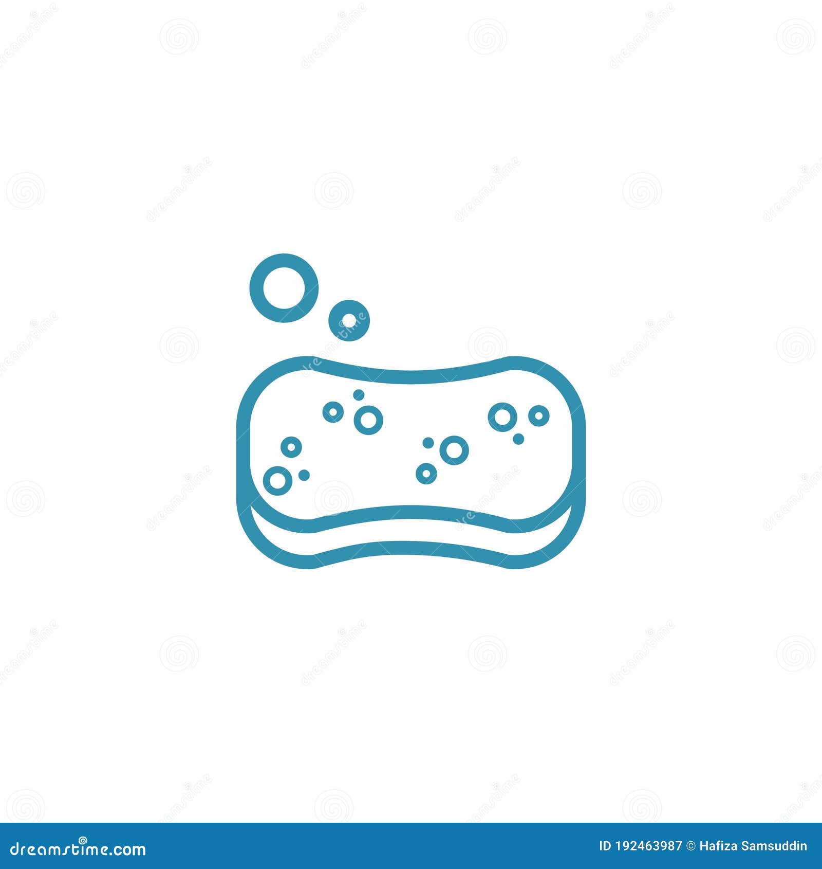 Sponge. Vector Illustration Decorative Design Stock Vector ...
