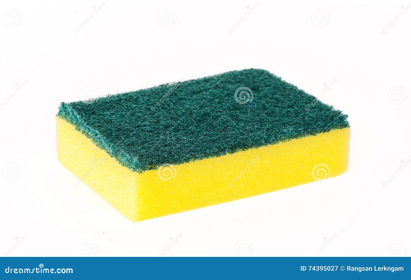 Sponge for washing dishes stock image. Image of fiber - 74395027