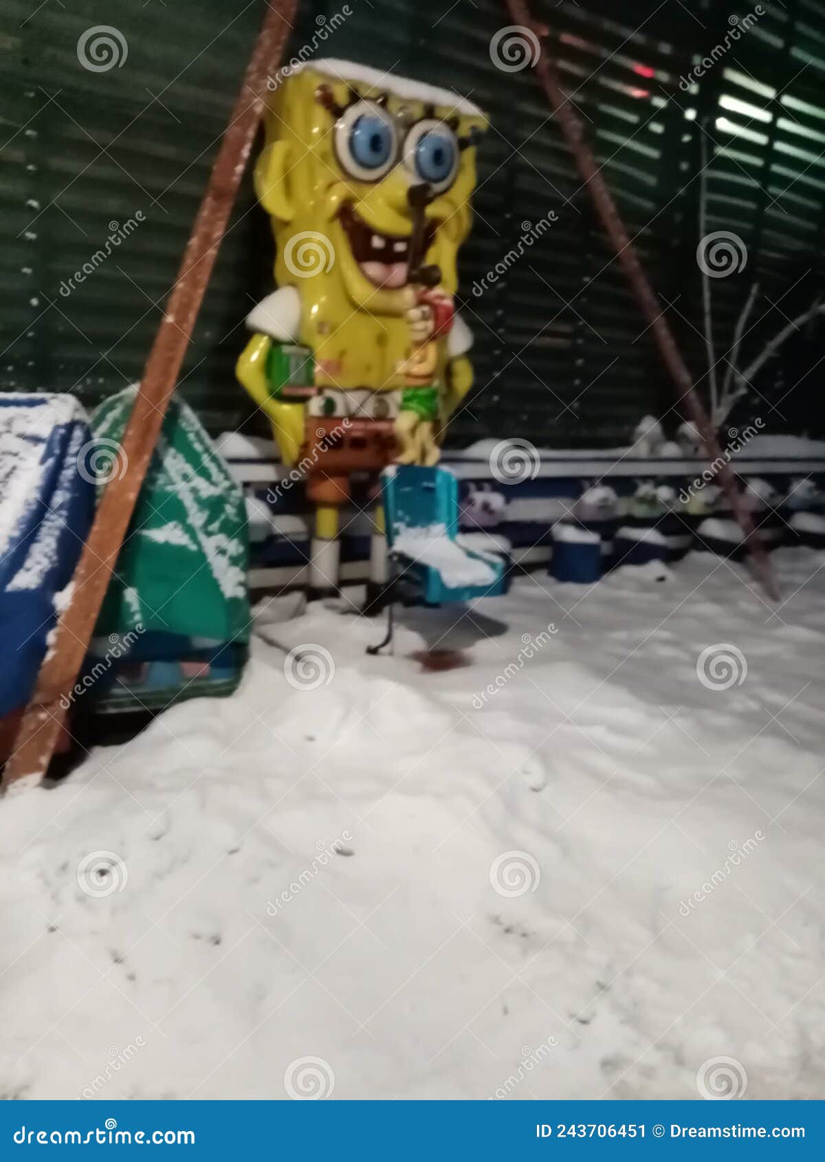 SpongeBob is satan editorial photo. Image of scary, spongebob - 243706451