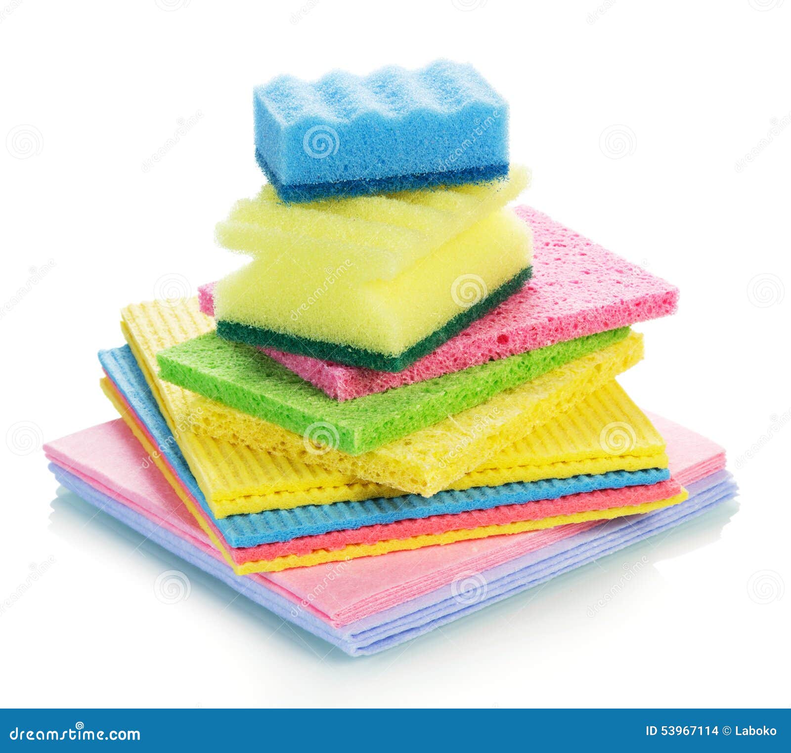 Sponges stack stock photo. Image of disinfect, kitchenware - 53967114