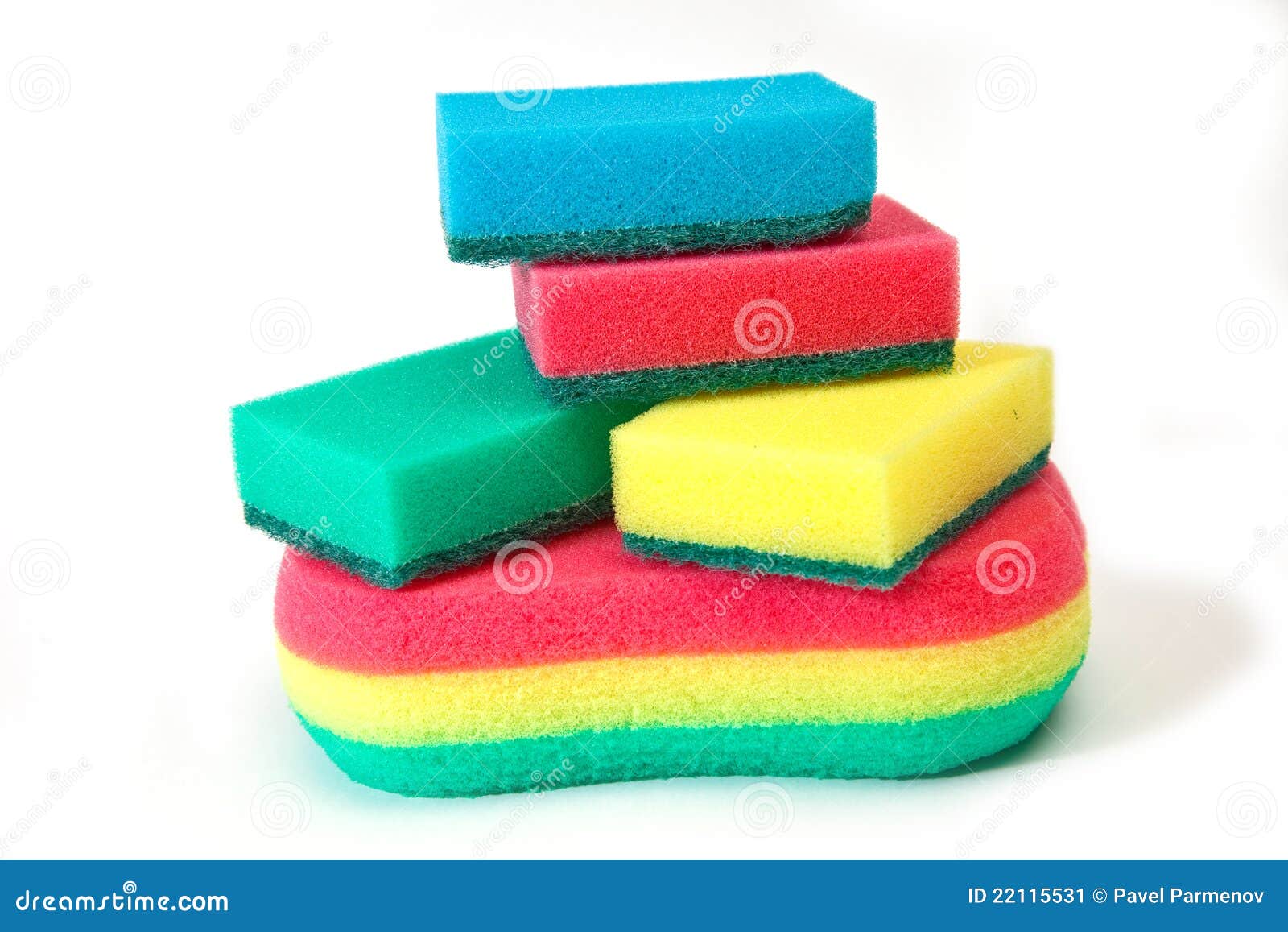 Sponsen stock afbeelding. Image of keuken, spons, geïsoleerd - 22115531