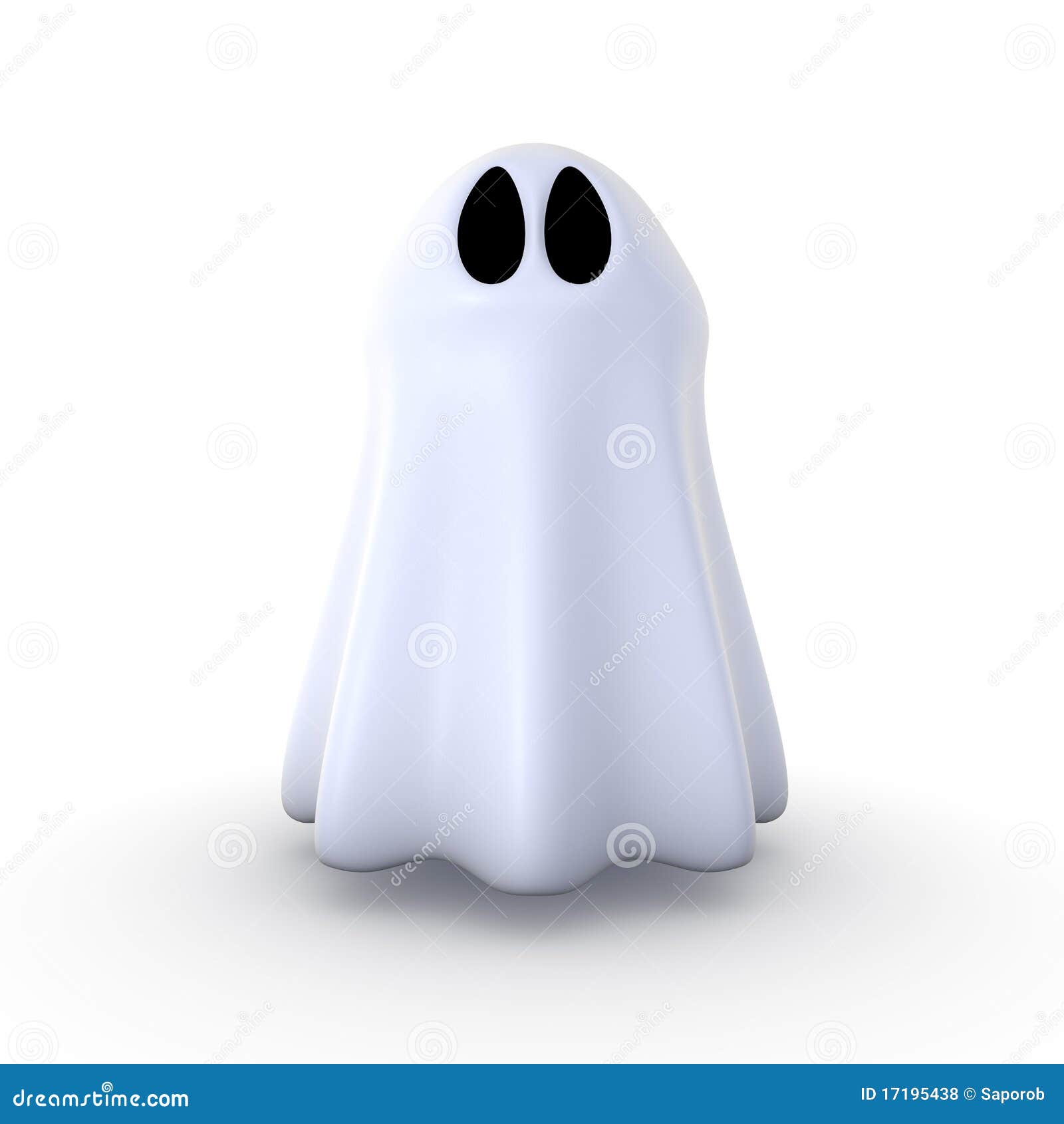 Spook stock illustratie. Illustration of niemand, vliegen - 17195438