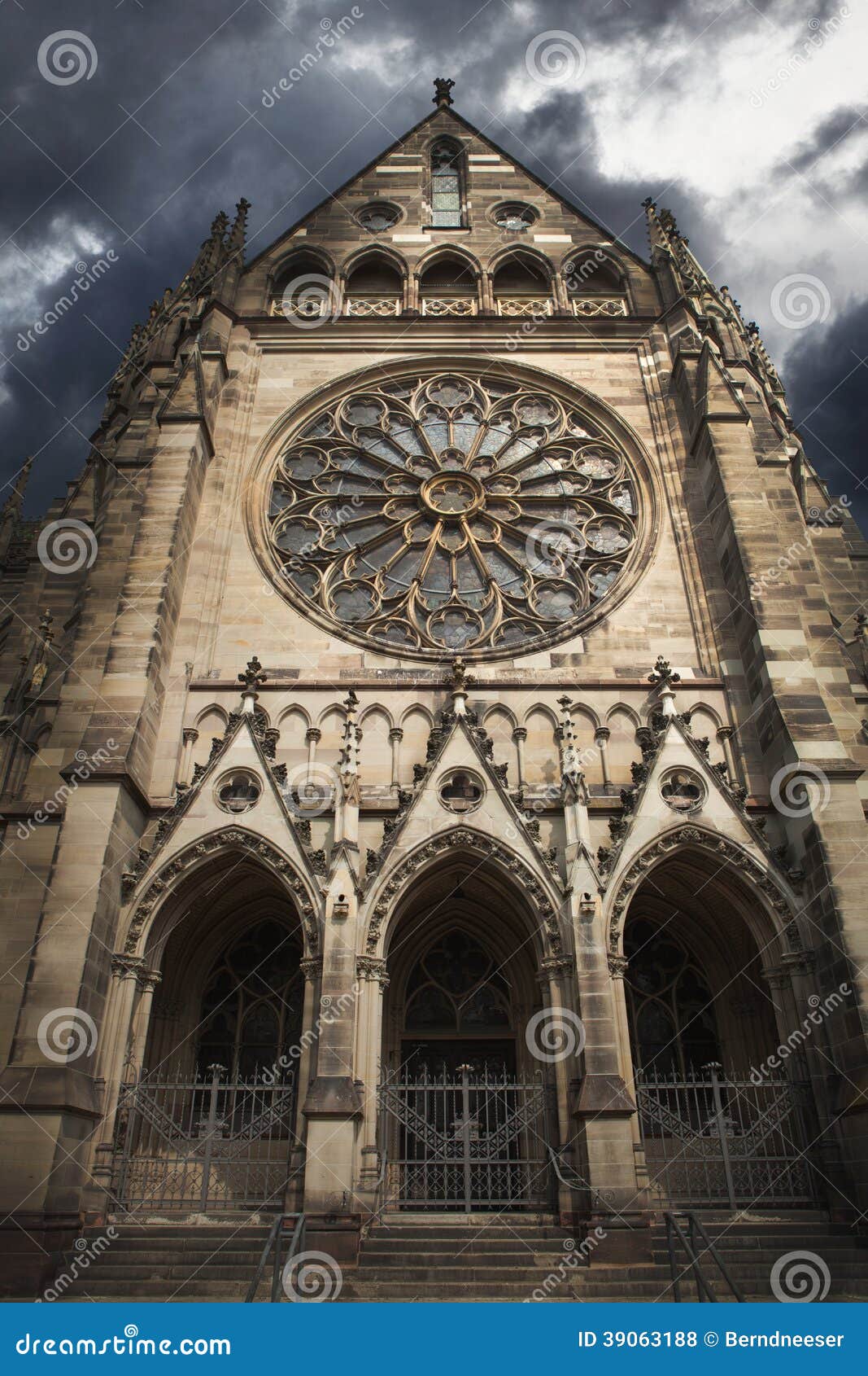 Spooky church stock photo. Image of european, church - 39063188