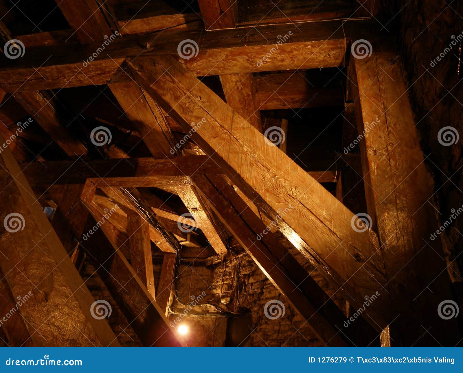 Spooky church tower stock image. Image of derrick, architecture - 1276279