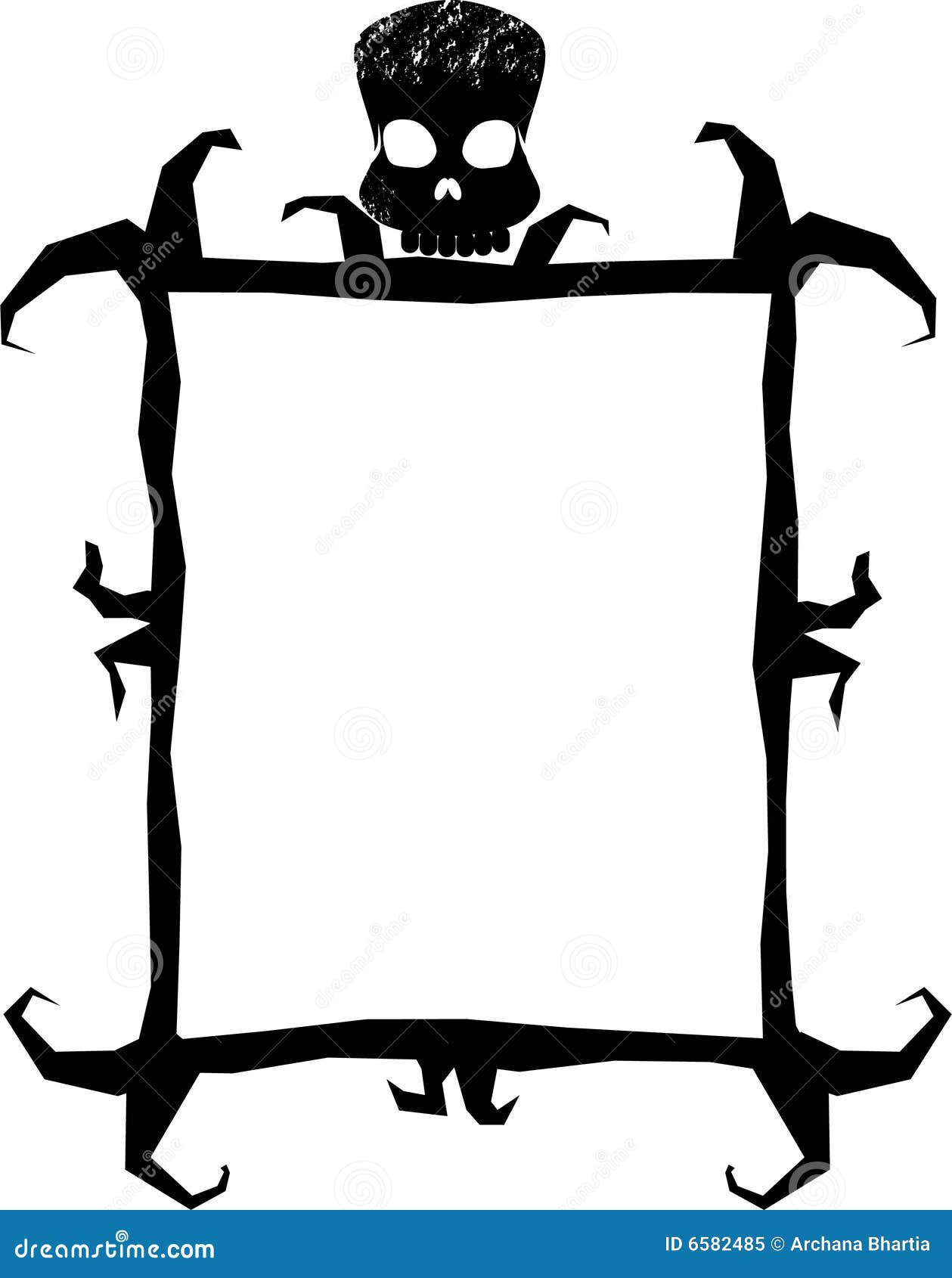 Spooky Frame Royalty Free Stock Photo - Image: 6582485