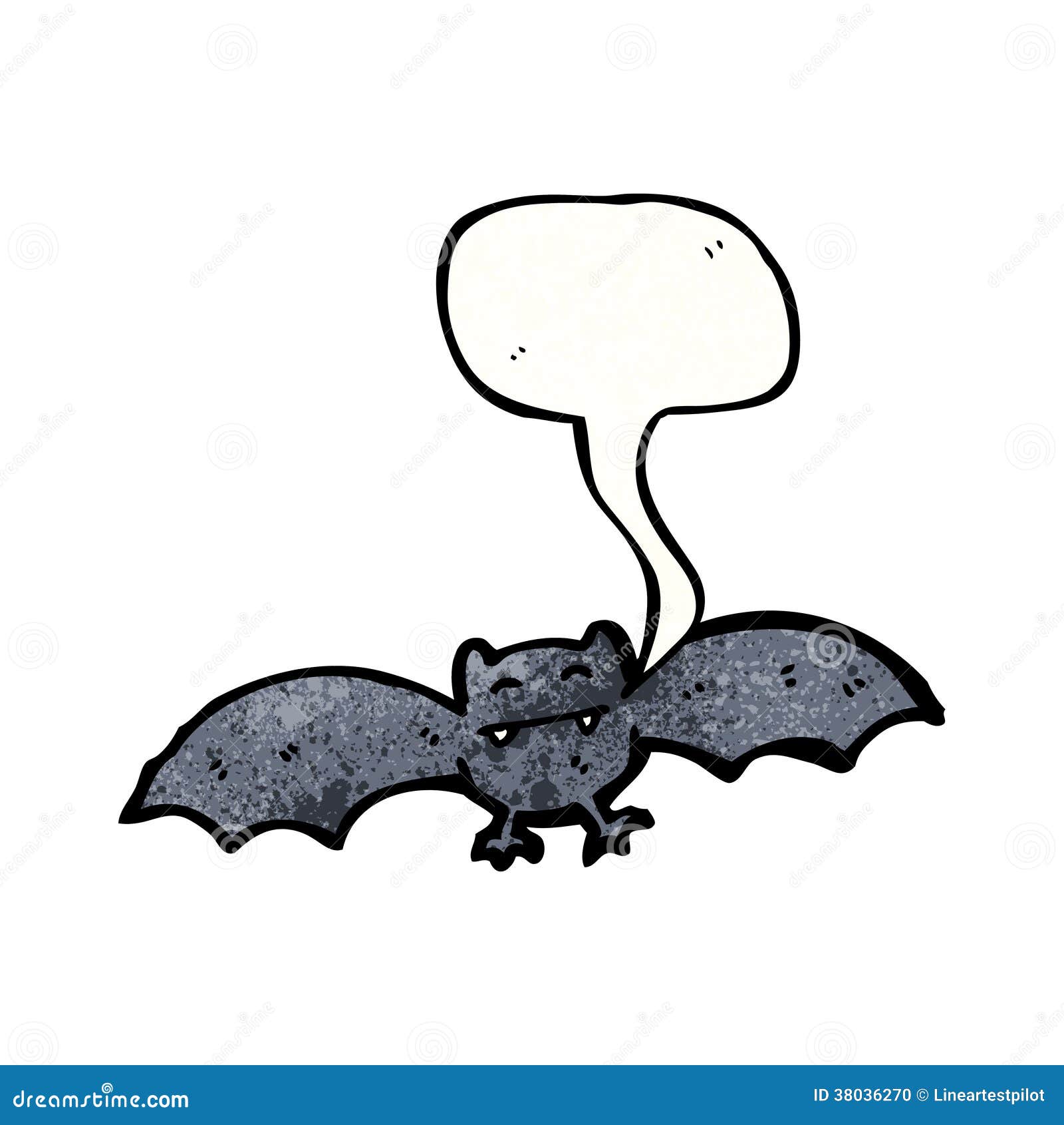 Spooky Halloween Bat Cartoon Stock Vector - Illustration of funny ...
