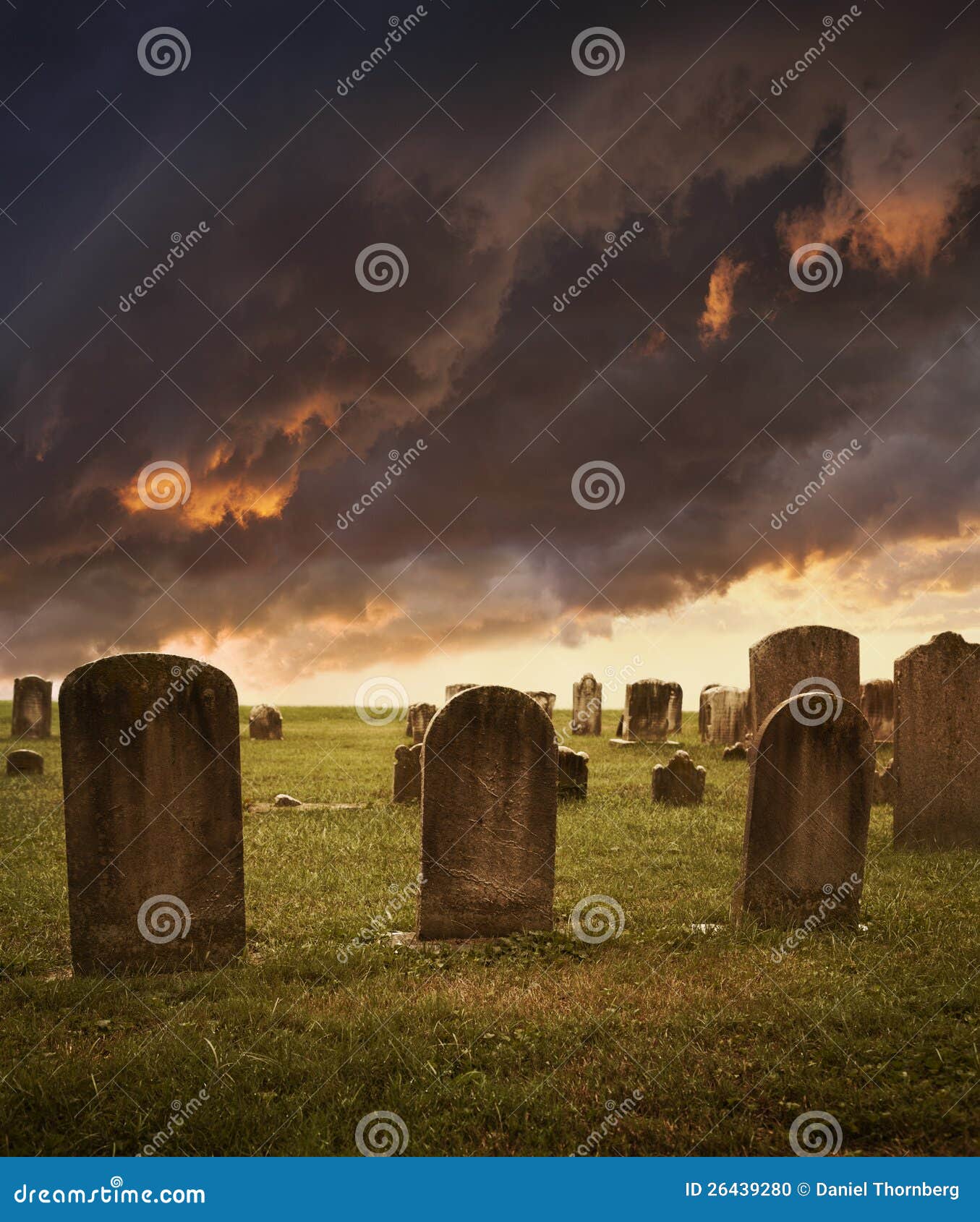 Halloween Tombstones Royalty-Free Stock Photography | CartoonDealer.com ...