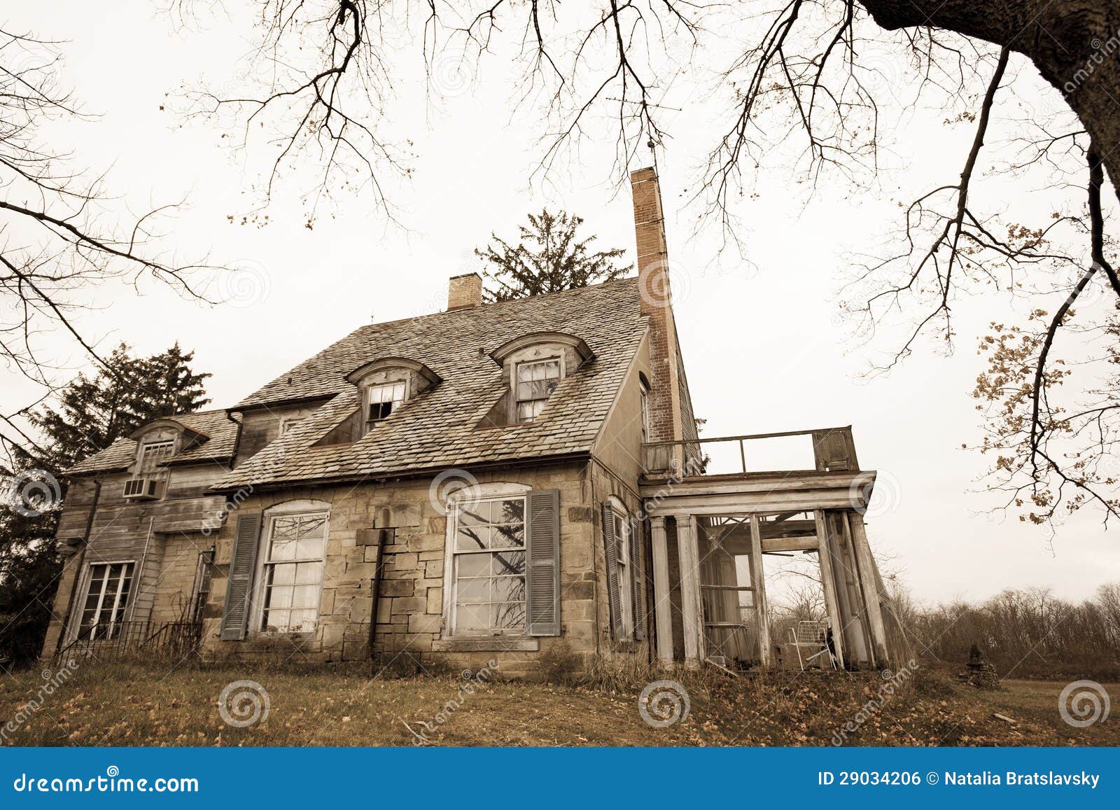 Spooky house stock photo. Image of building, desolation - 29034206