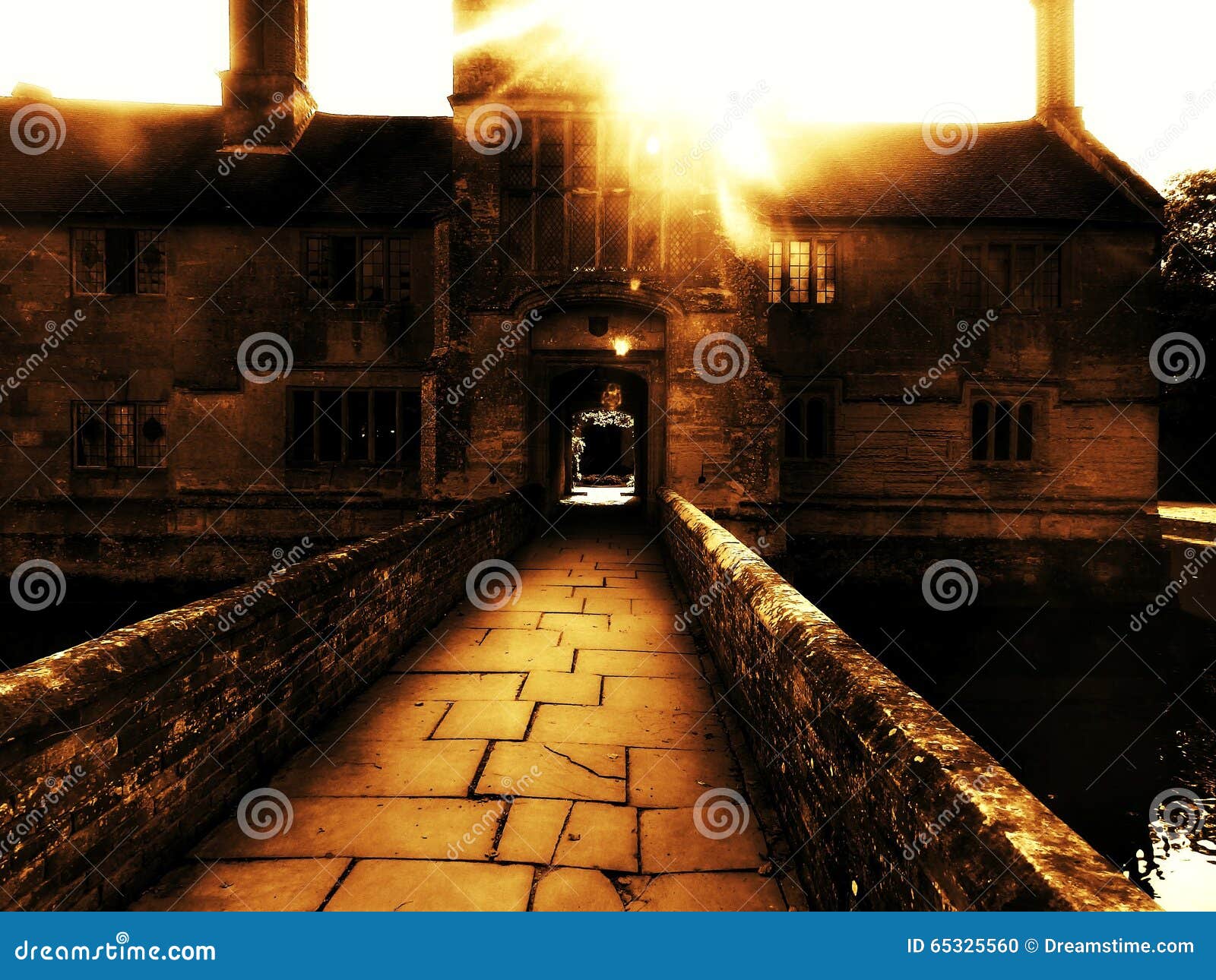Spooky looking house stock photo. Image of streak, ruined - 65325560