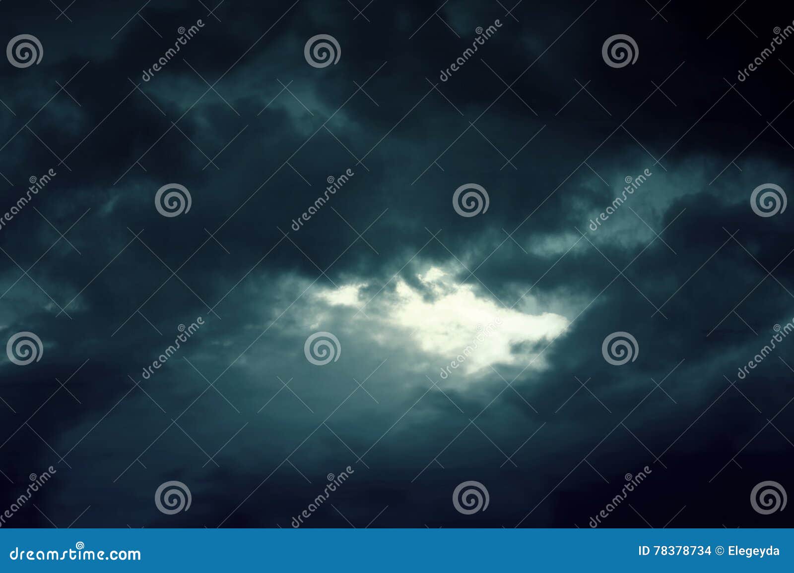Spooky Misty Foggy Forest with Dramatic Sky Stock Photo - Image of fear ...