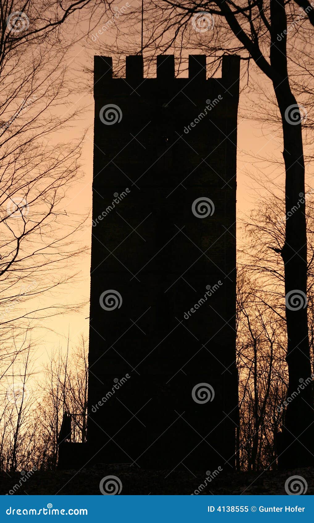 Spooky Tower Picture. Image: 4138555