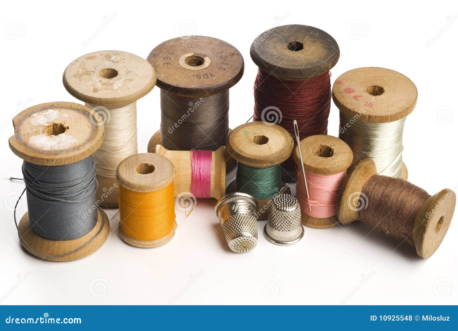 Spool stock photo. Image of spool, colourful, thimble - 10925548