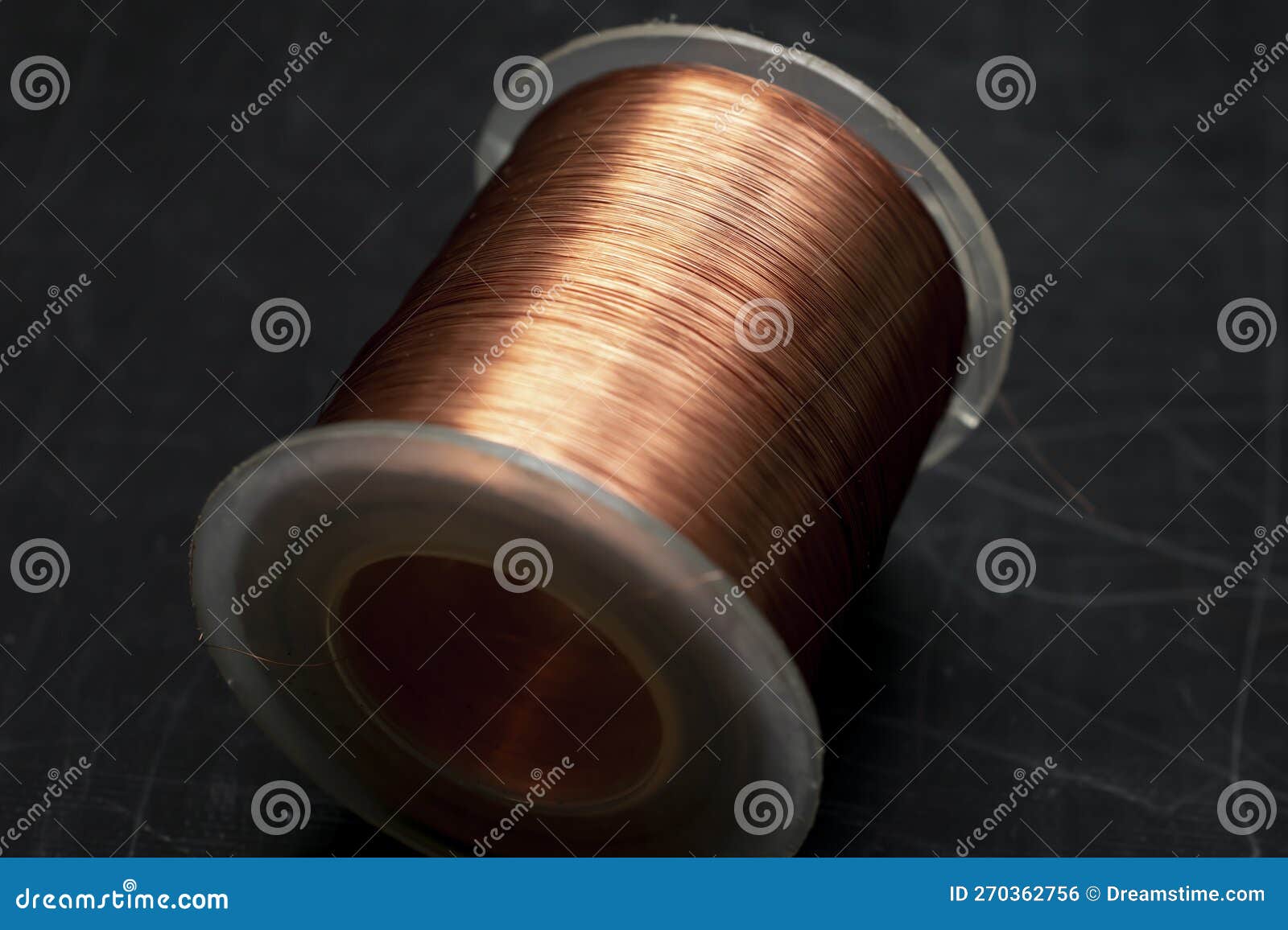 Spool Of Copper Wire Stock Photo | CartoonDealer.com #85350066