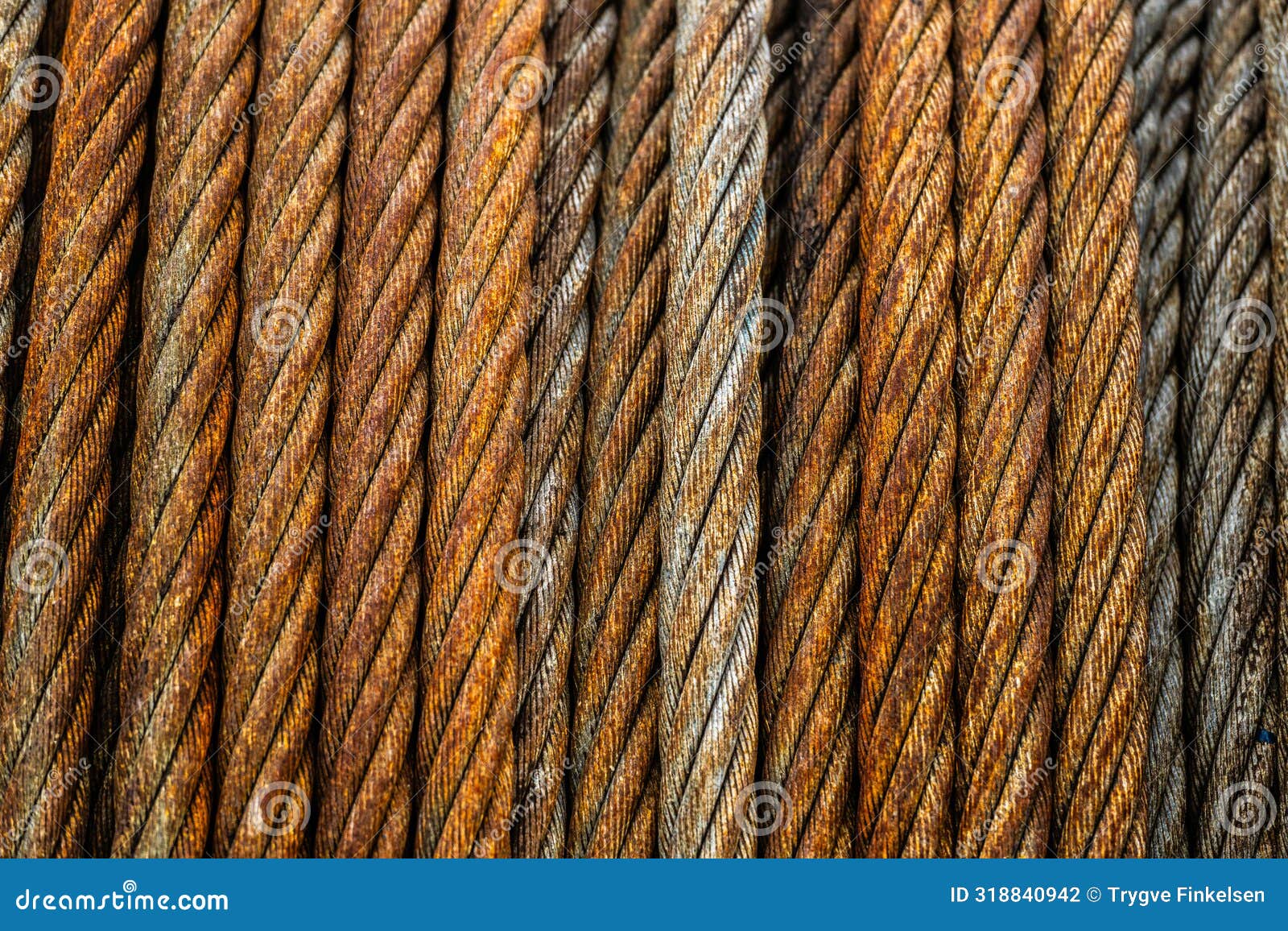 Spool of Heavy Gauge Wire.. Stock Photo - Image of material, pressure ...