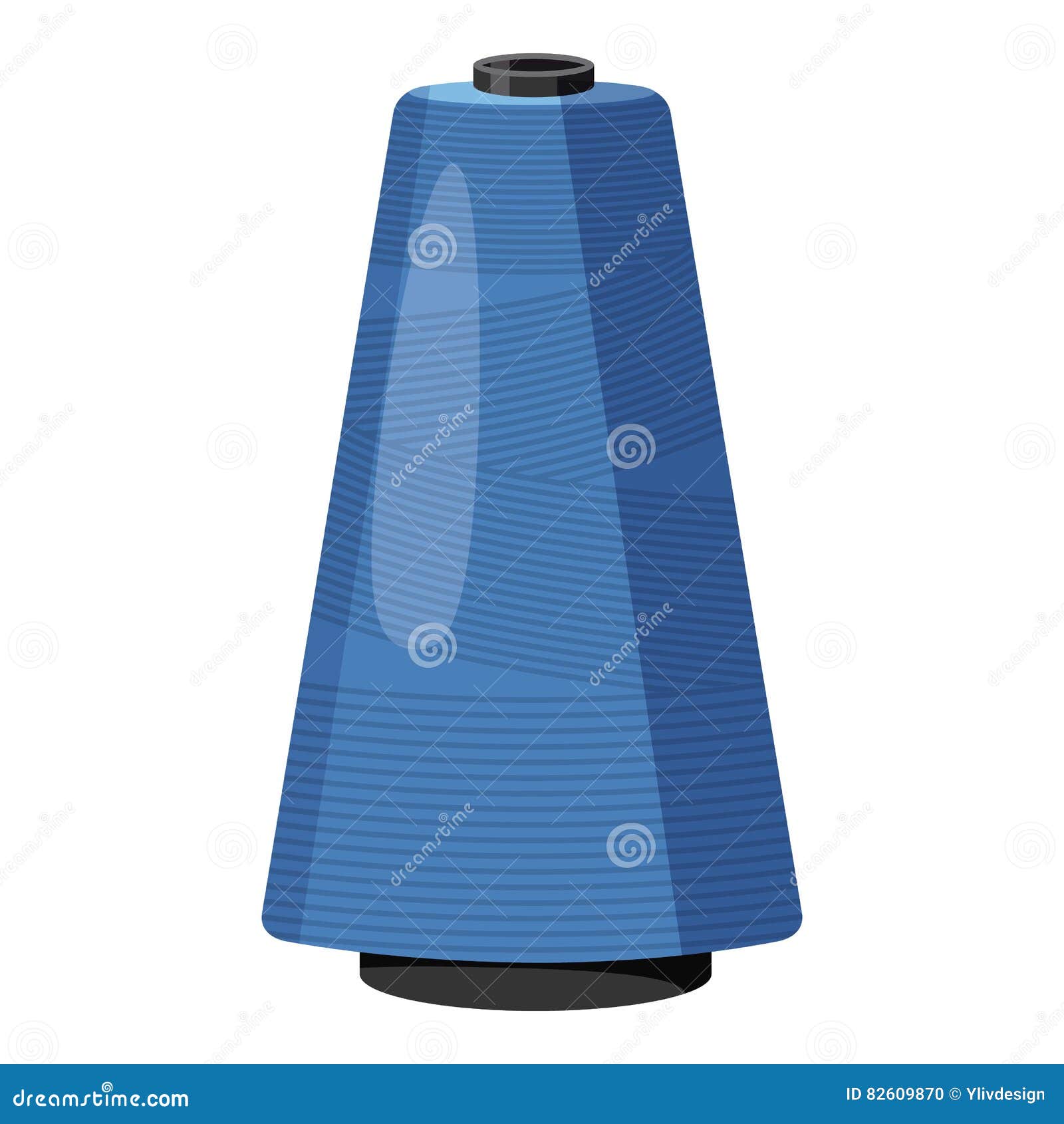 Spool icon, cartoon style stock vector. Illustration of stainless ...