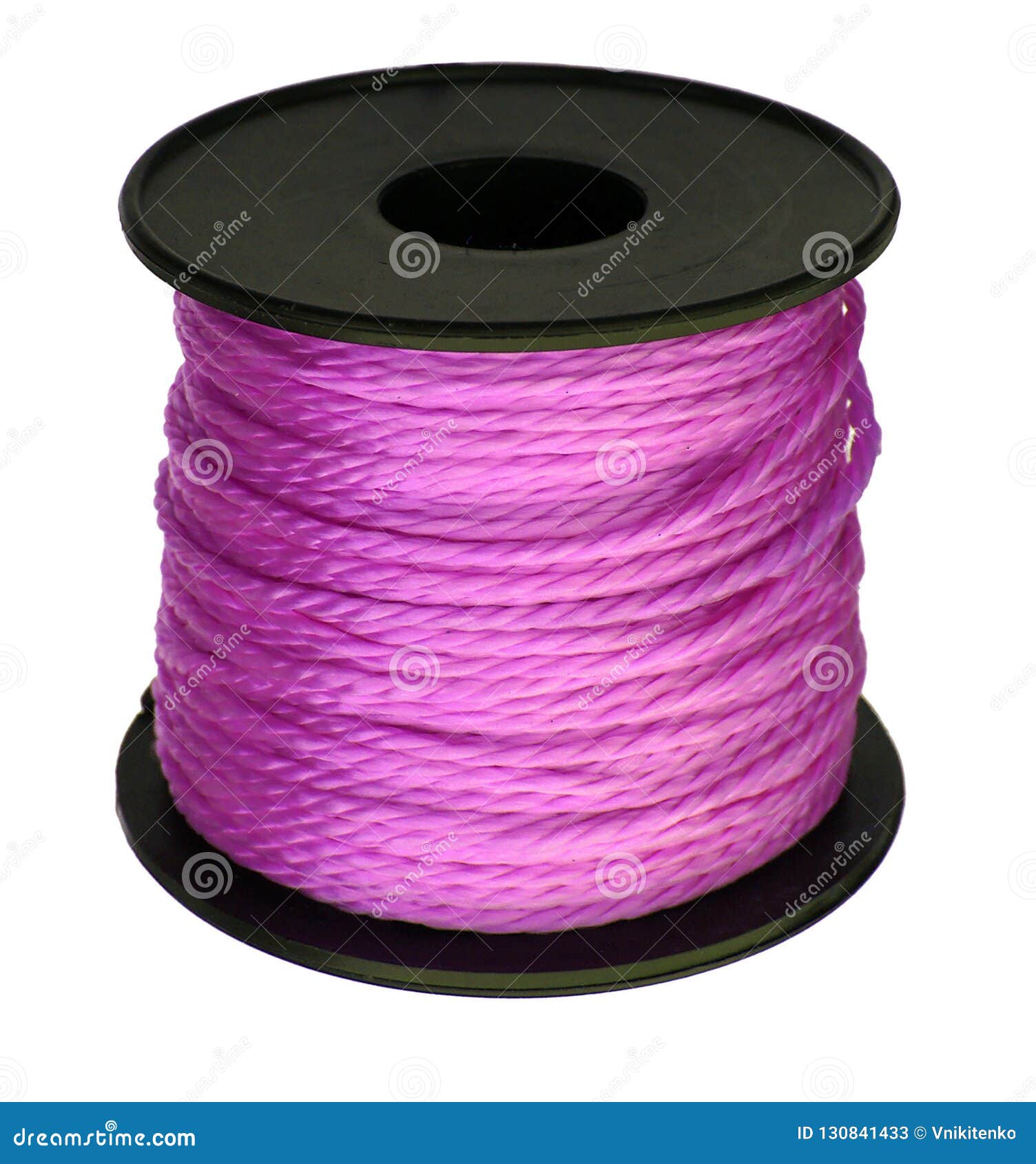 Spool of nylon rope stock image. Image of safety, spool - 130841433