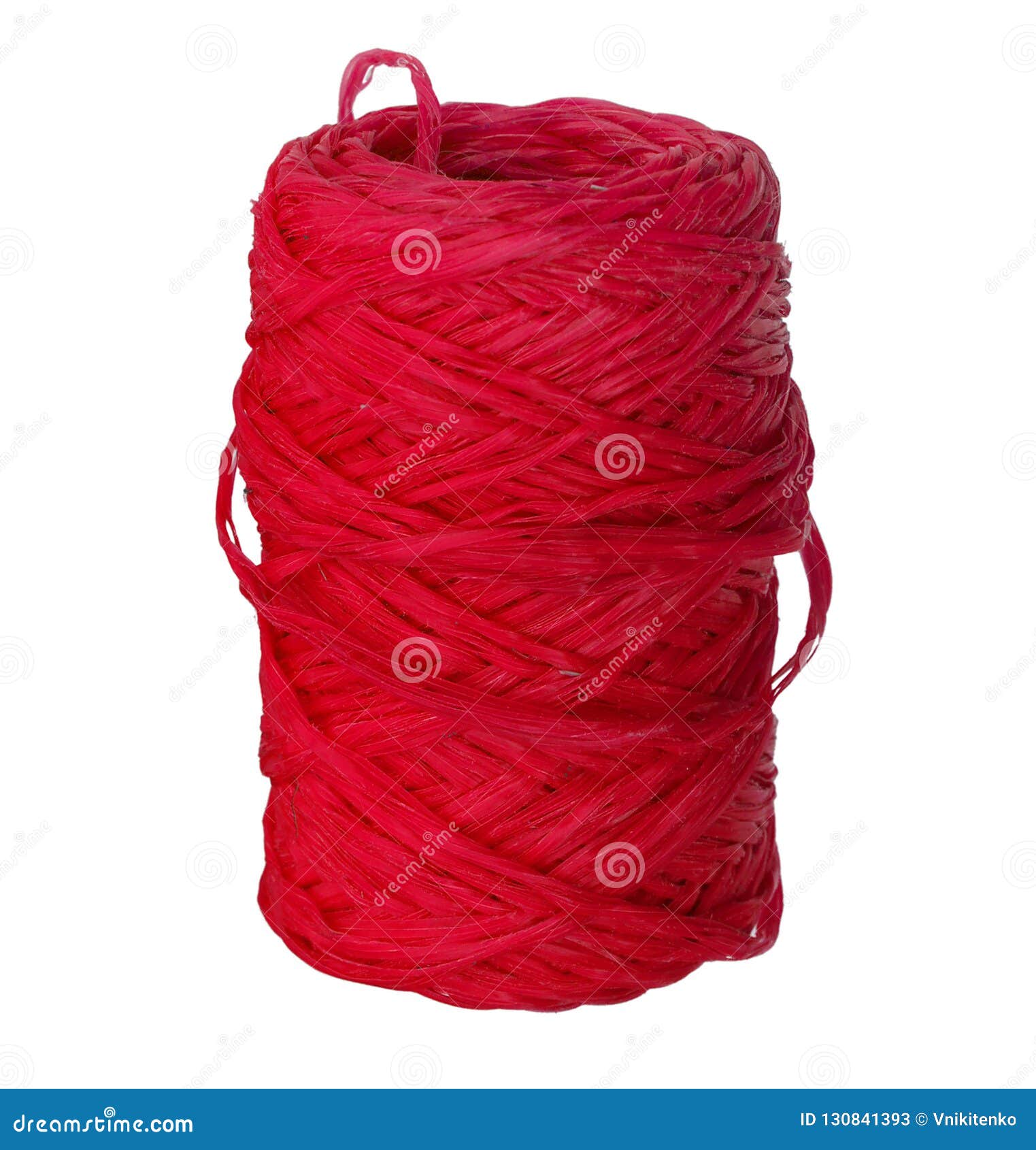 Spool of nylon rope stock image. Image of spiral, nylon - 130841393