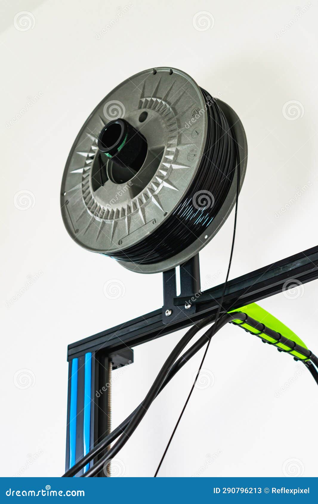 Spool of Pla Filament for Printing 3d Printer, Material Coils Stock ...