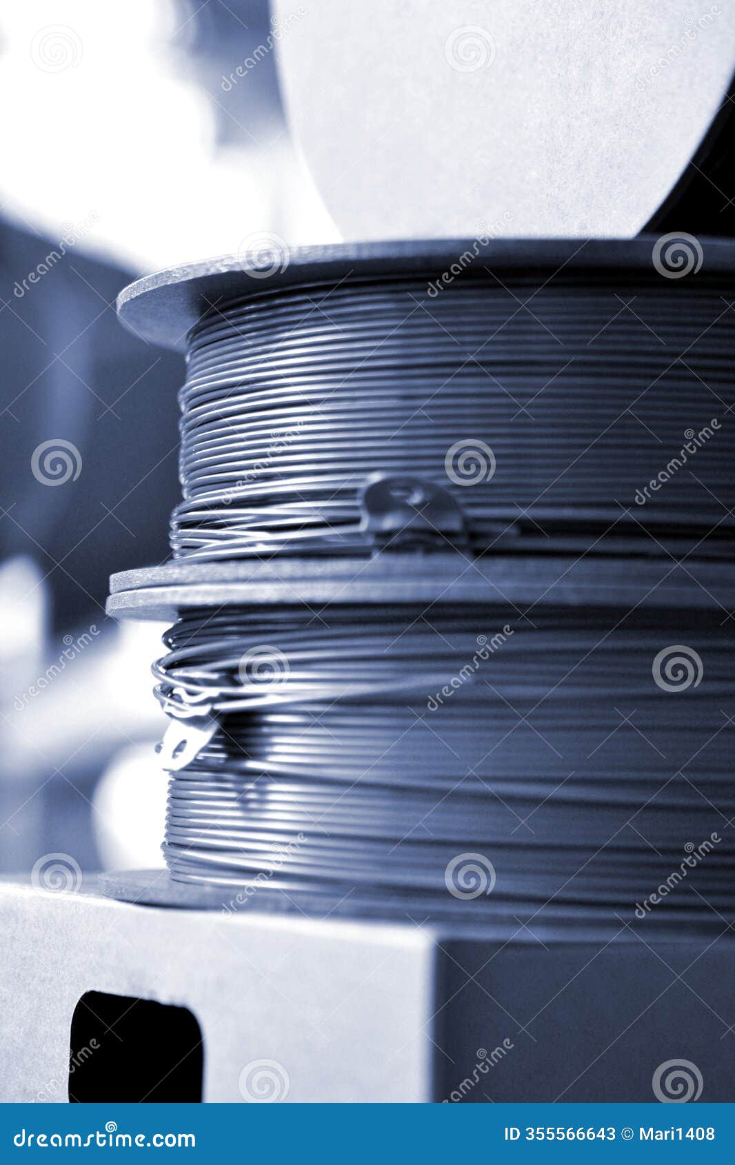 Spool Plastic Filament 3D Printing Spools Filament Melting Process FDM ...