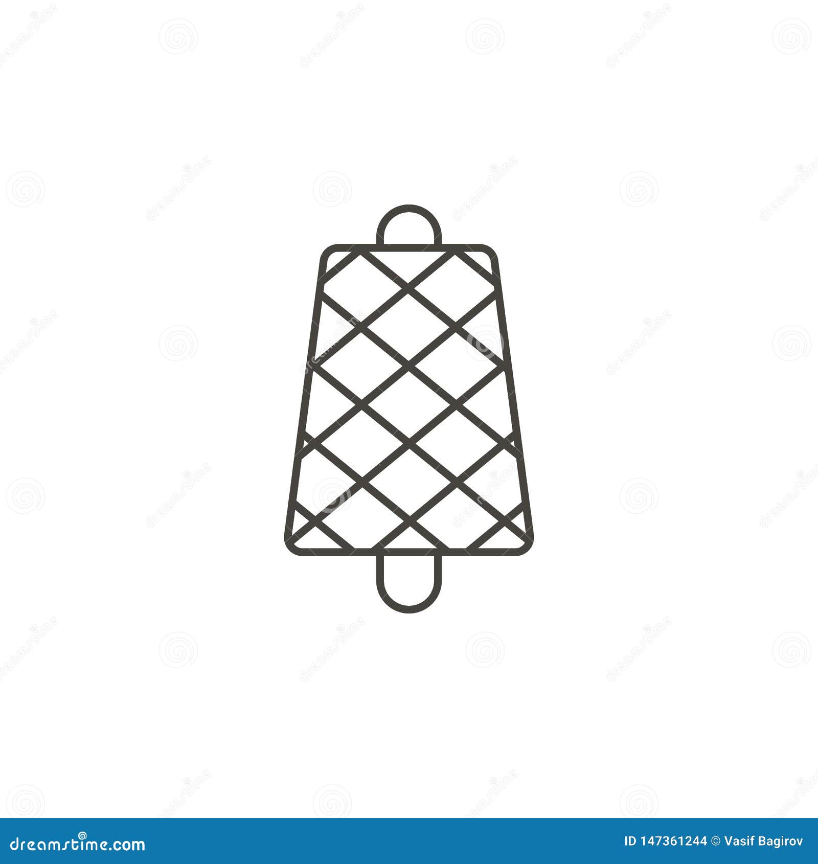 Spool, Textile Thread Icon - Vector. Simple Element Illustration ...