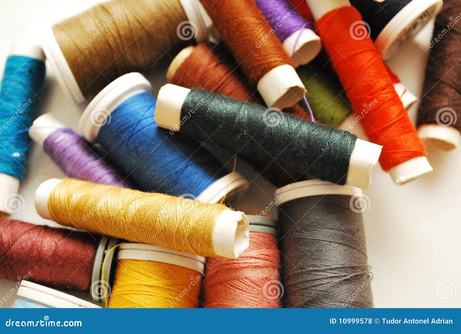 Spool of Thread stock photo. Image of seam, thread, bobbin - 10999578